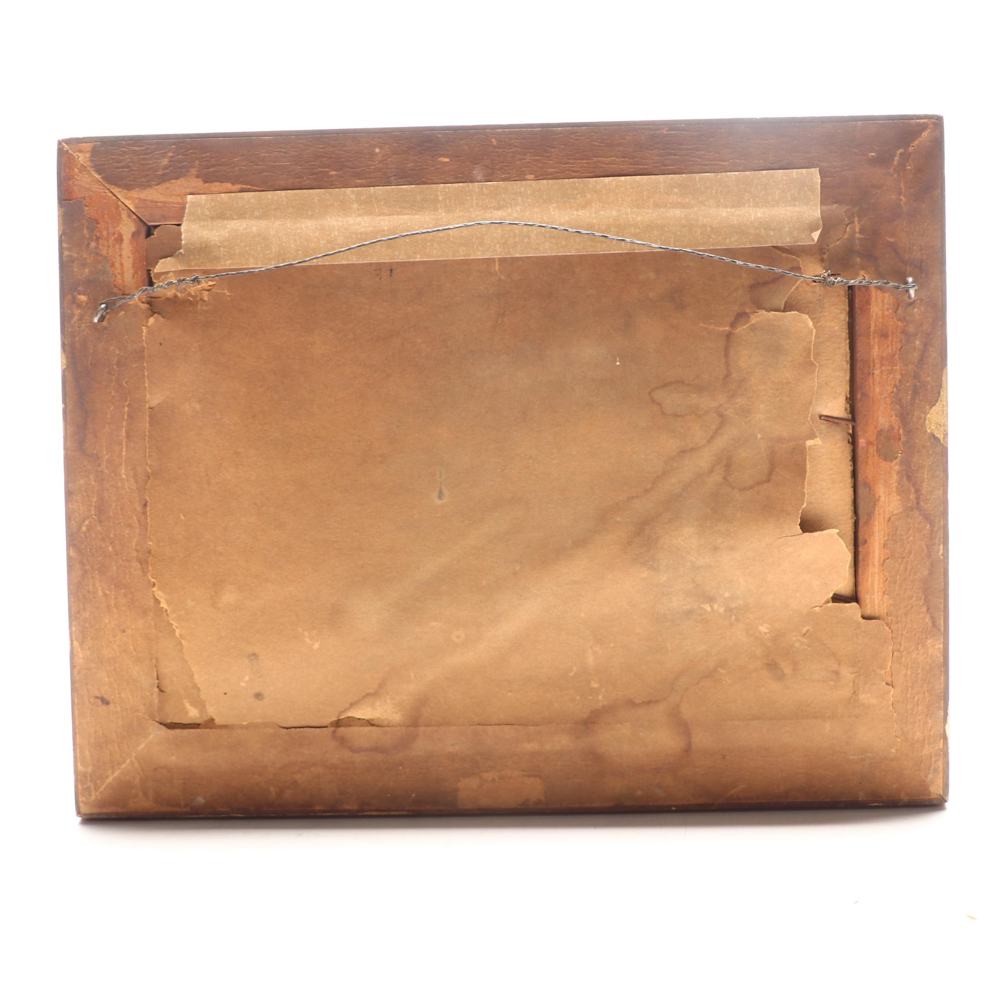 Alonzo T. Winchell Landscape Oil Painting, 1912 | EBTH