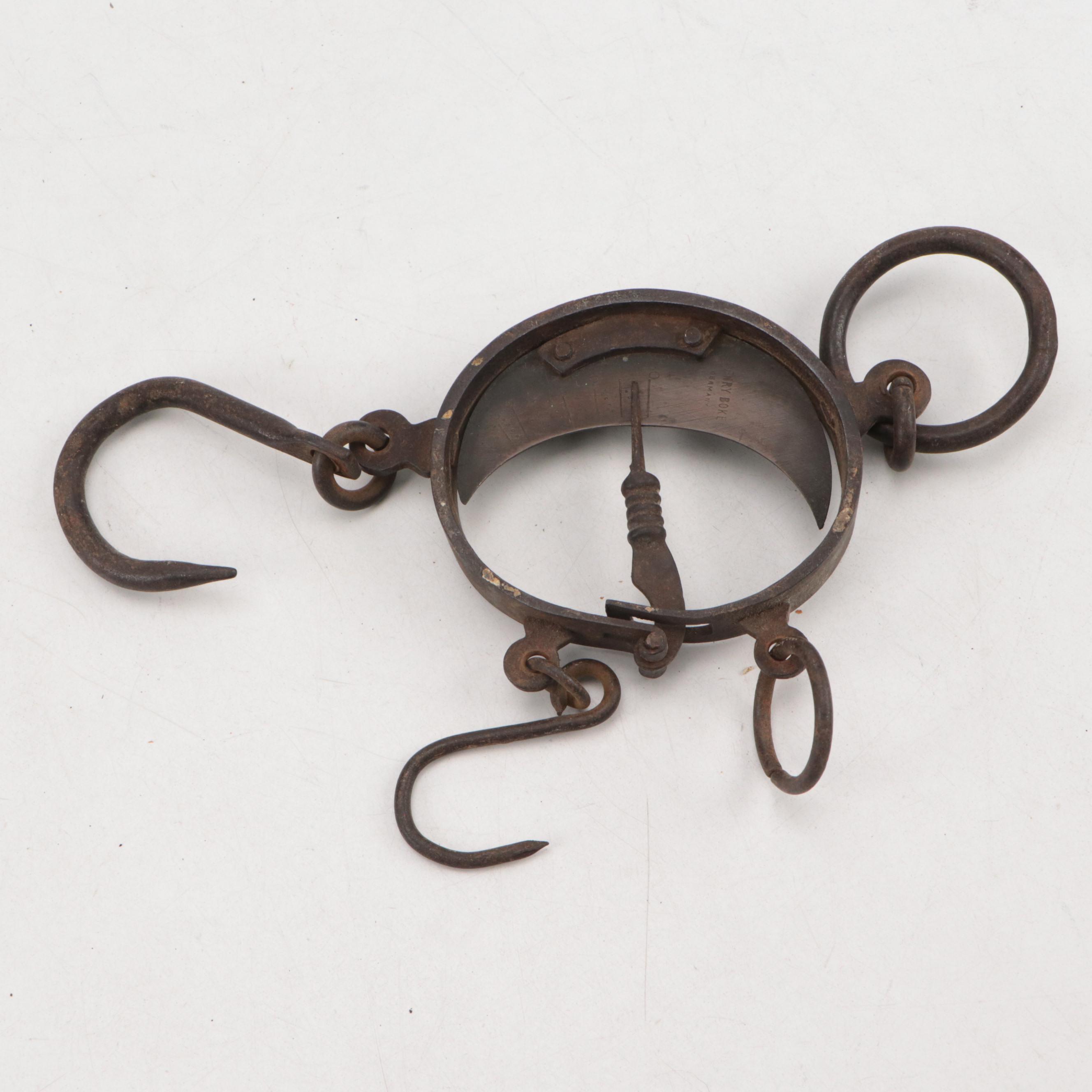 Henry Boker Metal Buffalo Hide Scales, 19th Century | EBTH