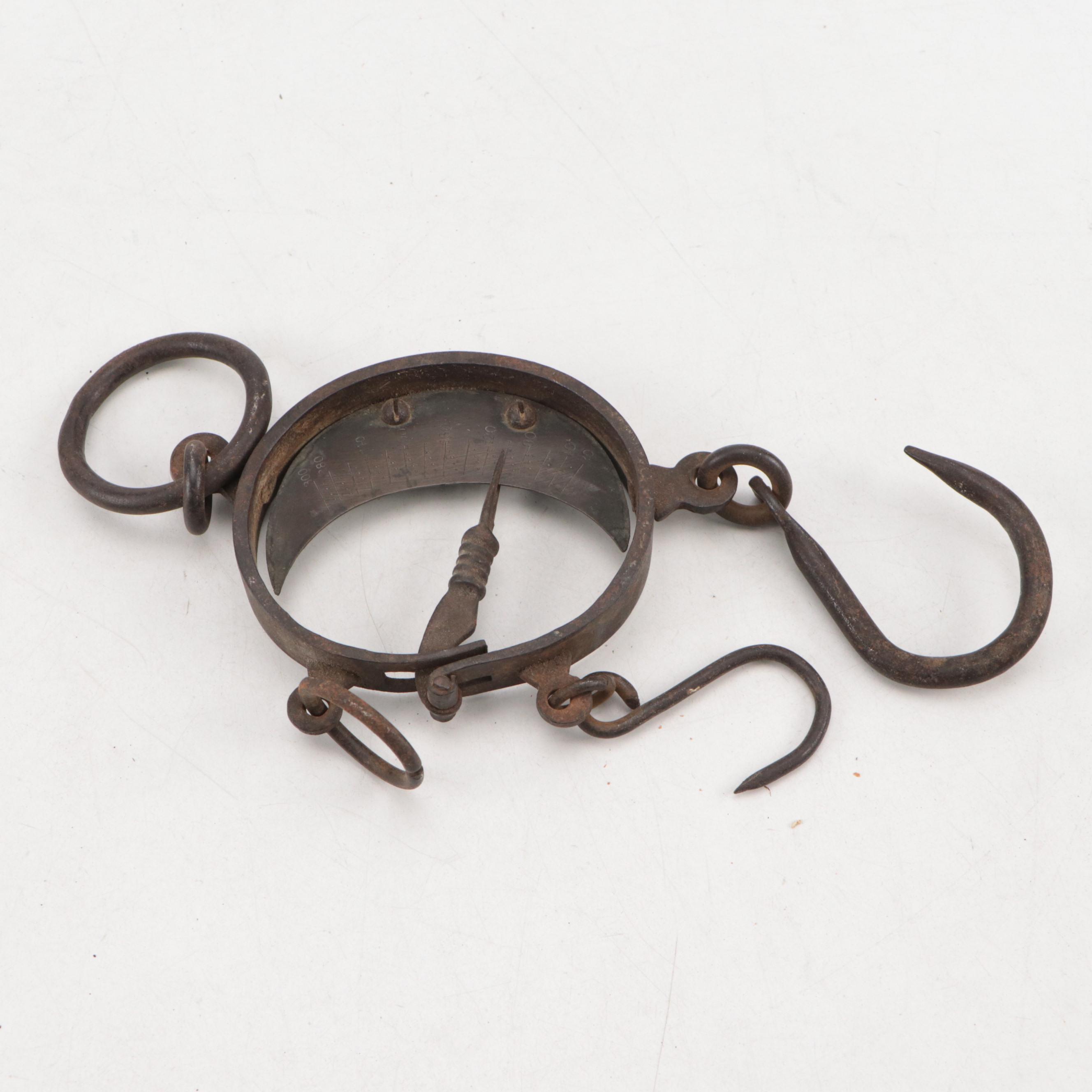 Henry Boker Metal Buffalo Hide Scales, 19th Century | EBTH