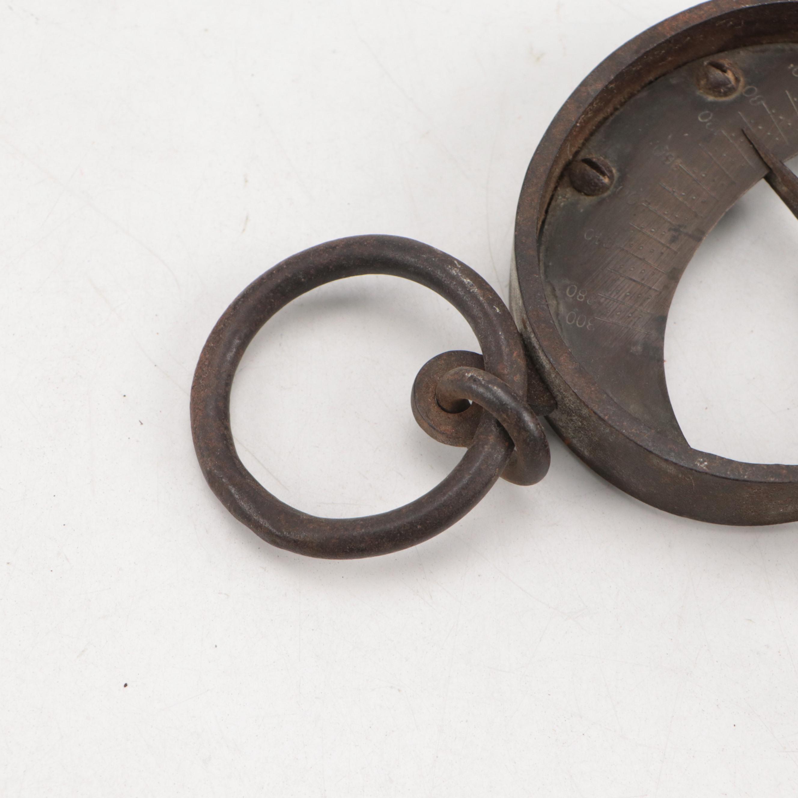 Henry Boker Metal Buffalo Hide Scales, 19th Century | EBTH