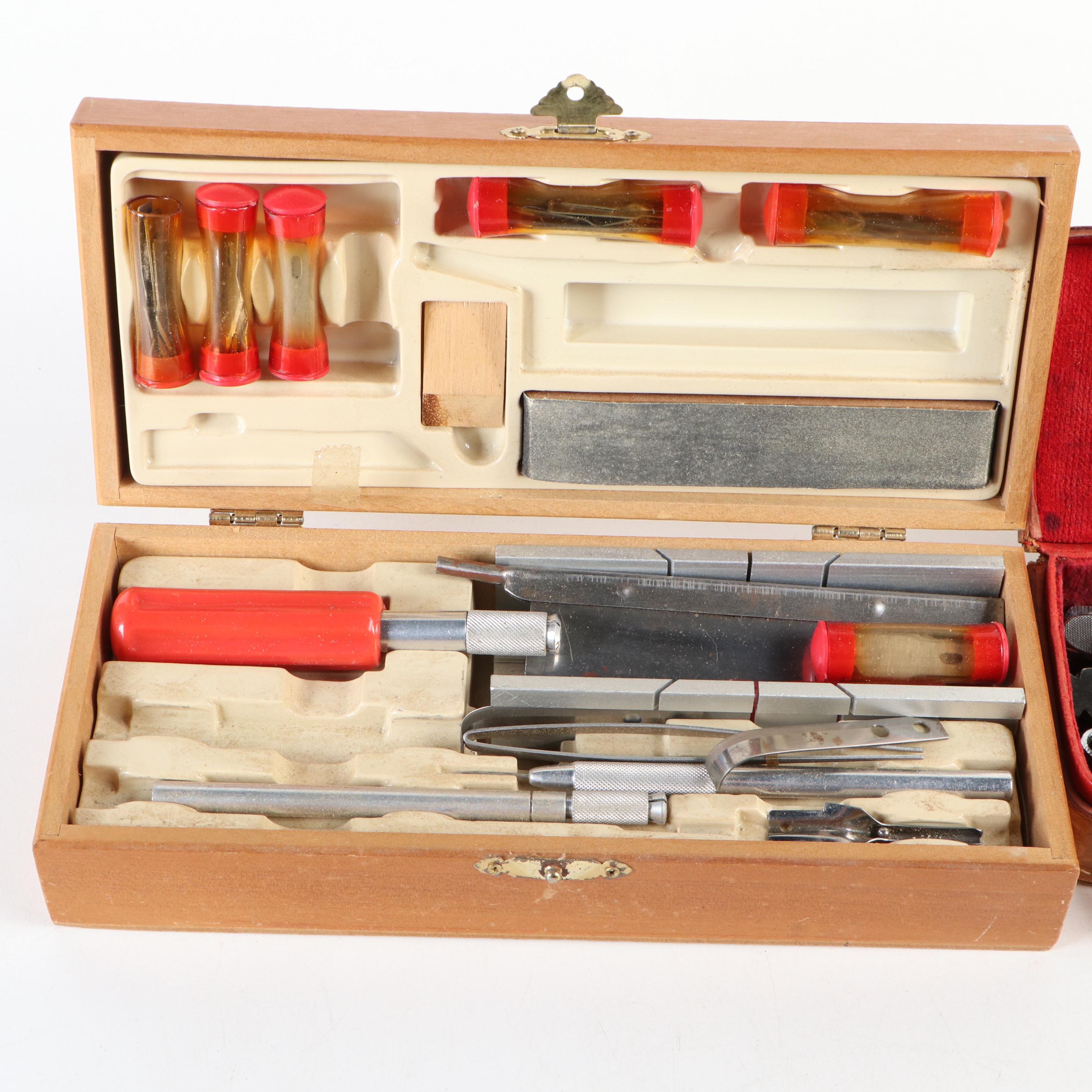 Midland Multi-Meter, Ezra Bowman Graver Set, Mitutoyo Caliper and More ...