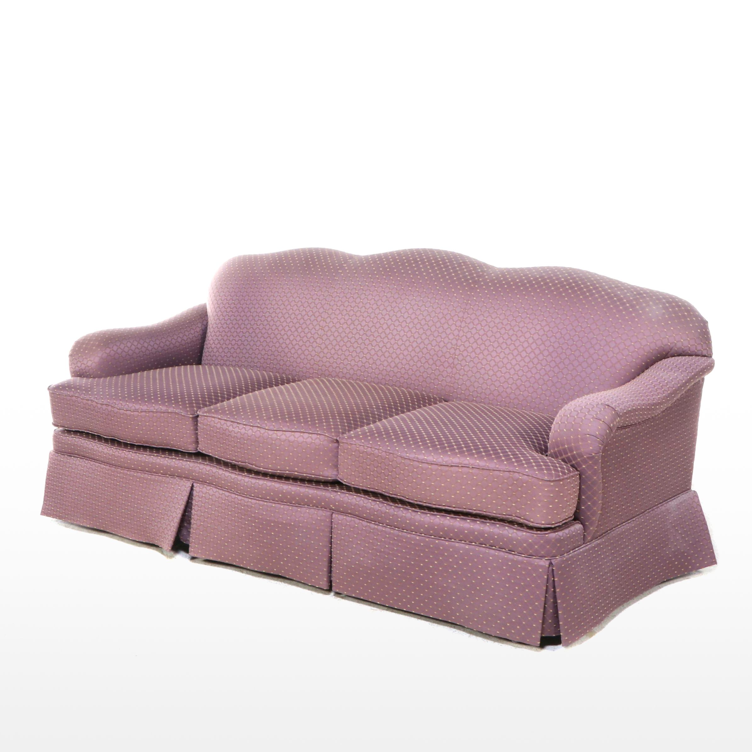 Norwalk Furniture Custom-Upholstered English Roll-Arm Sofa | EBTH