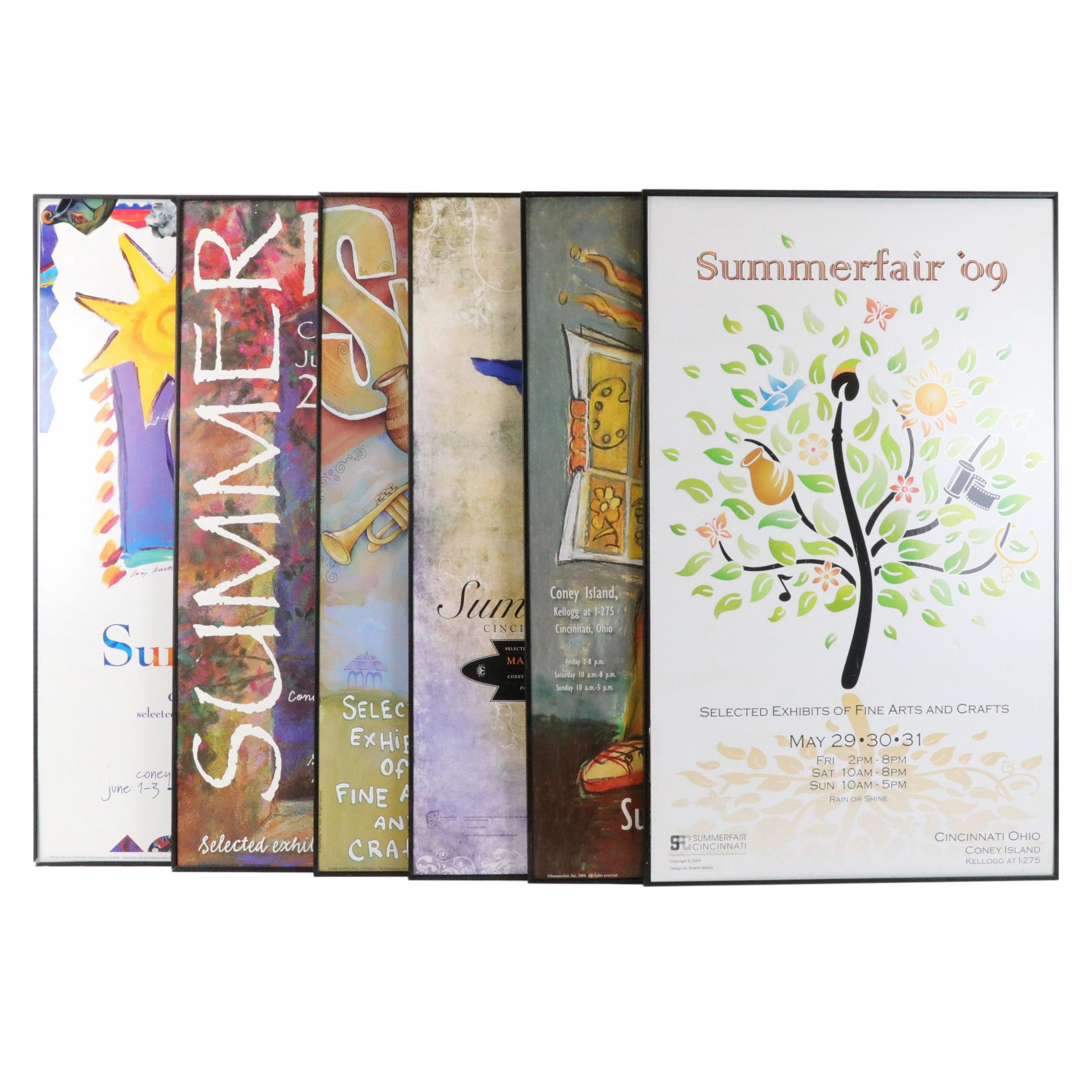 Assorted Cincinnati "Summer Fair" Advertisement Posters, 2000s | EBTH