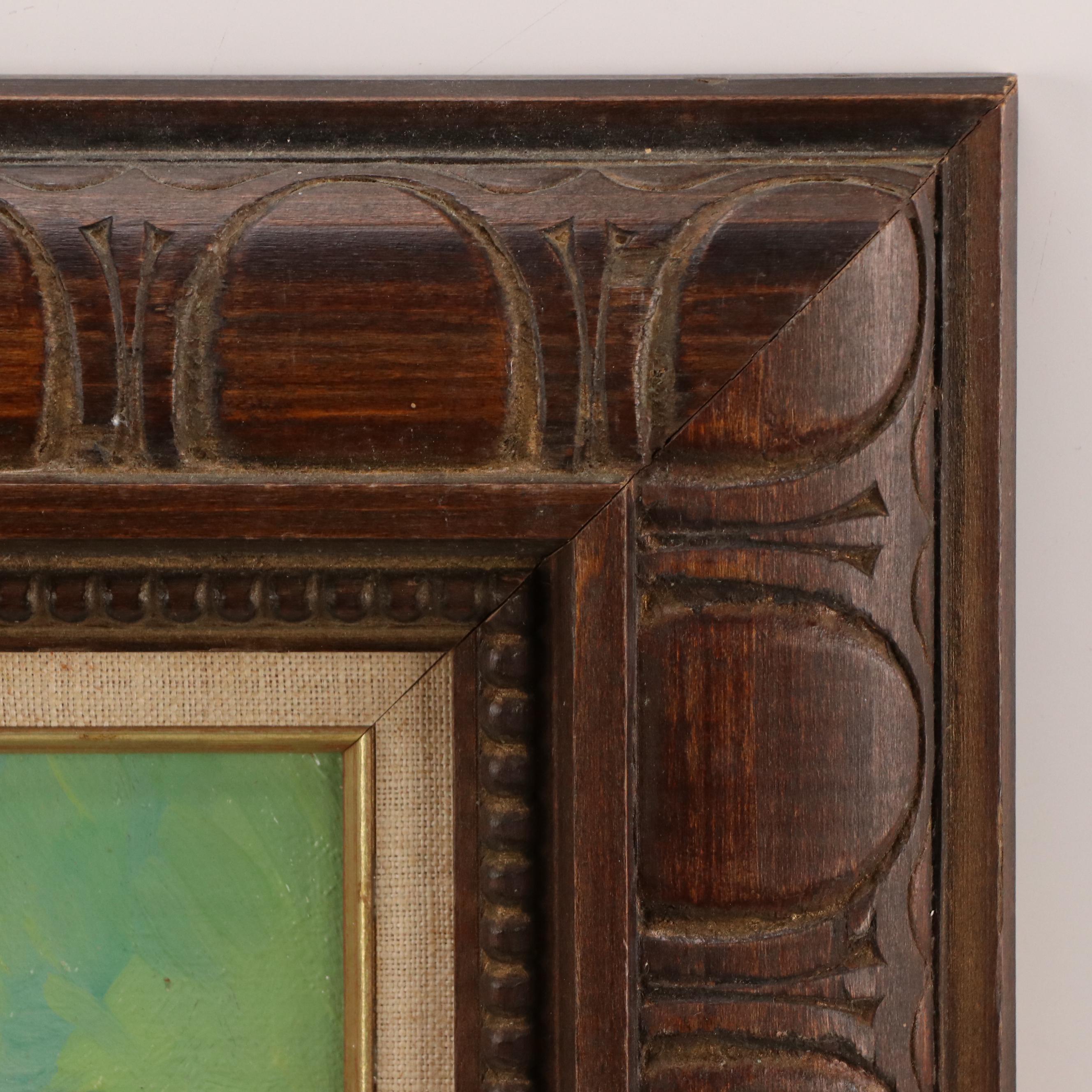 Albert Huie "Two Male Nudes" Oil Painting, c. 1970 | EBTH