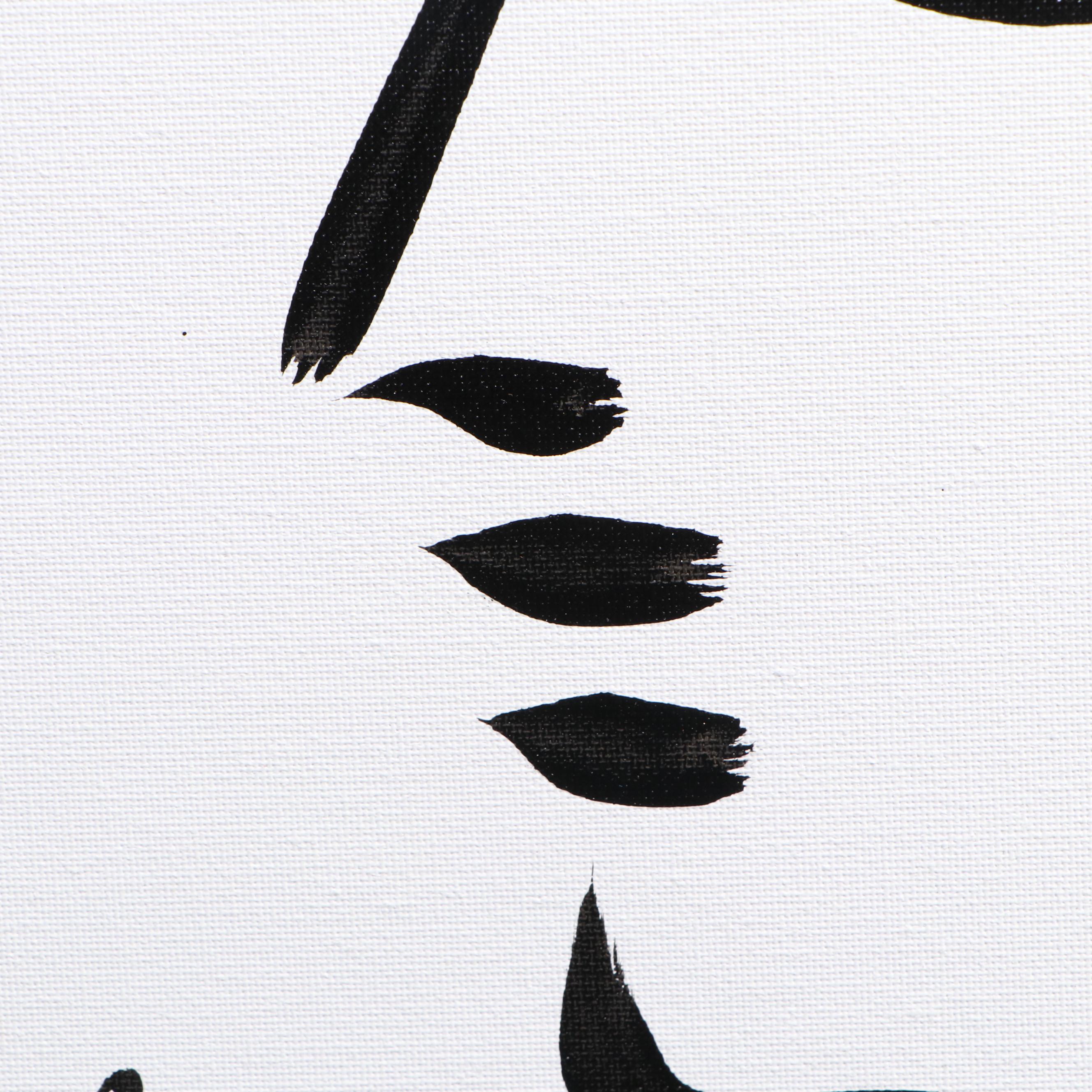 Peter Keil Abstract Acrylic Portrait Painting | EBTH