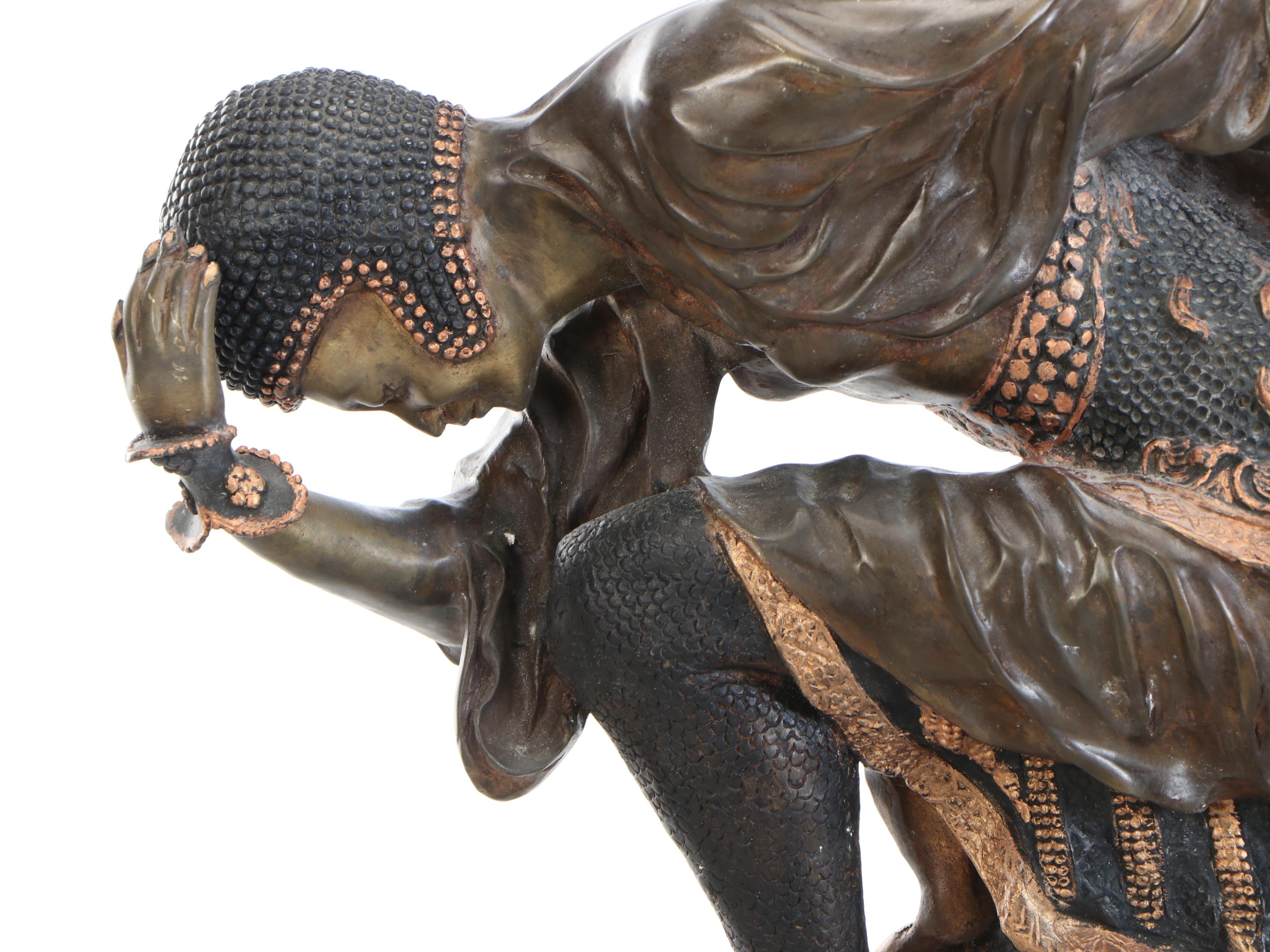 Art Deco Sculpture "La Danseuse d’Ankara" After Claire Jeanne Roberte ...