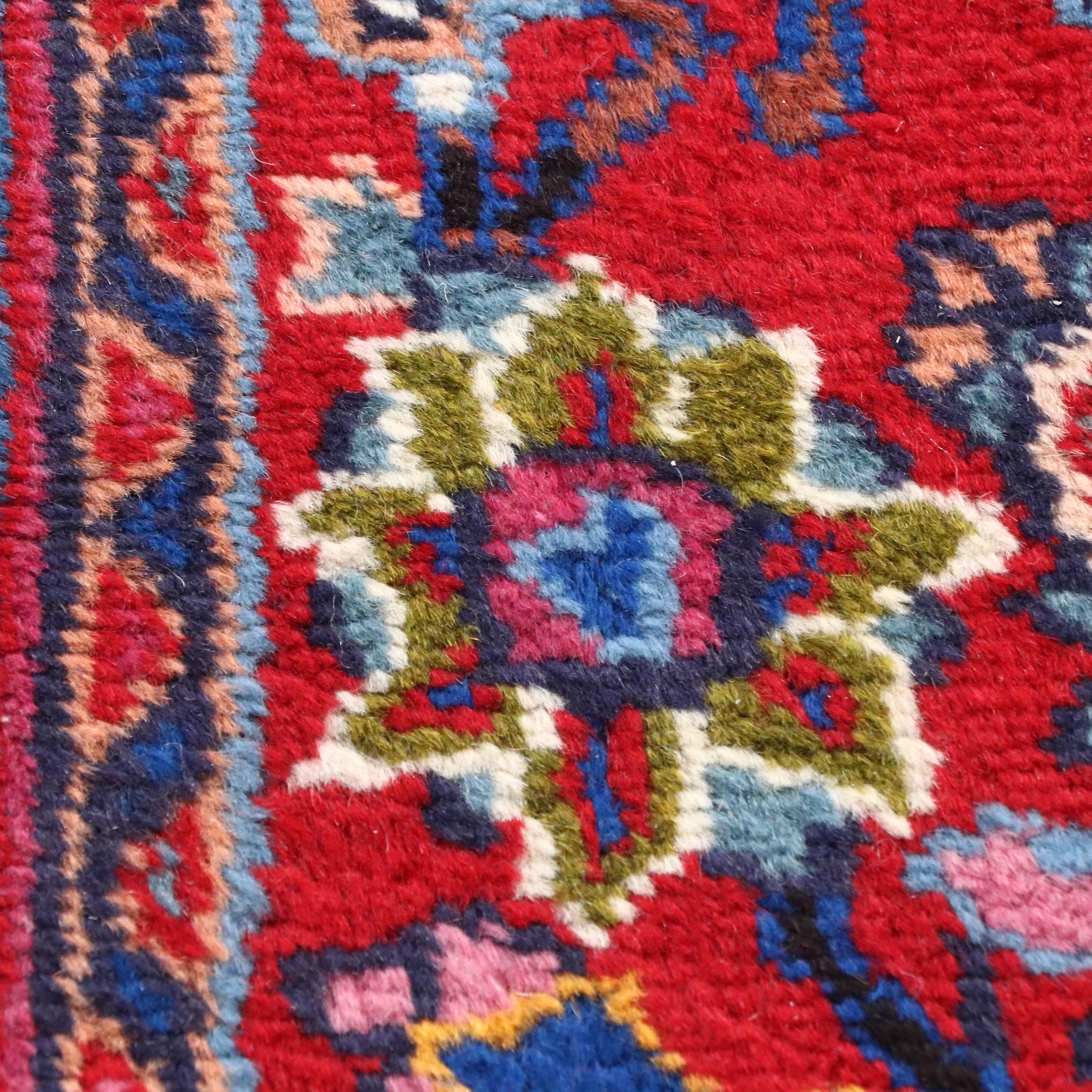 9'7 x 12'8 Hand-Knotted Persian Mashhad Room-Sized Rug | EBTH