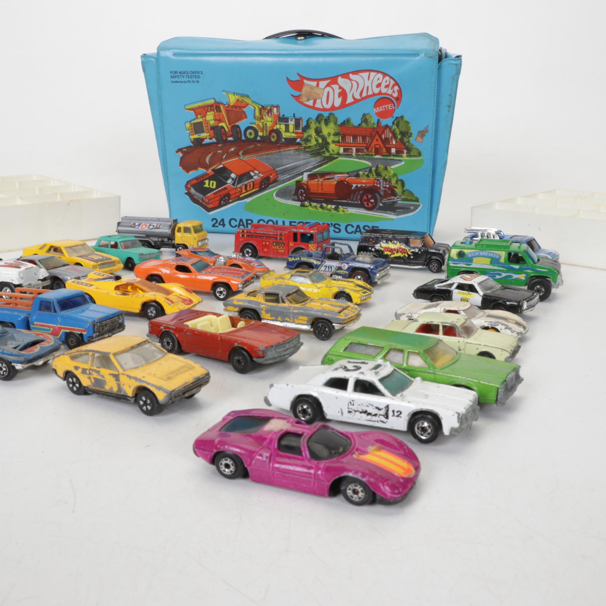 Hot Wheels & Kidco Diecast Cars with Case | EBTH