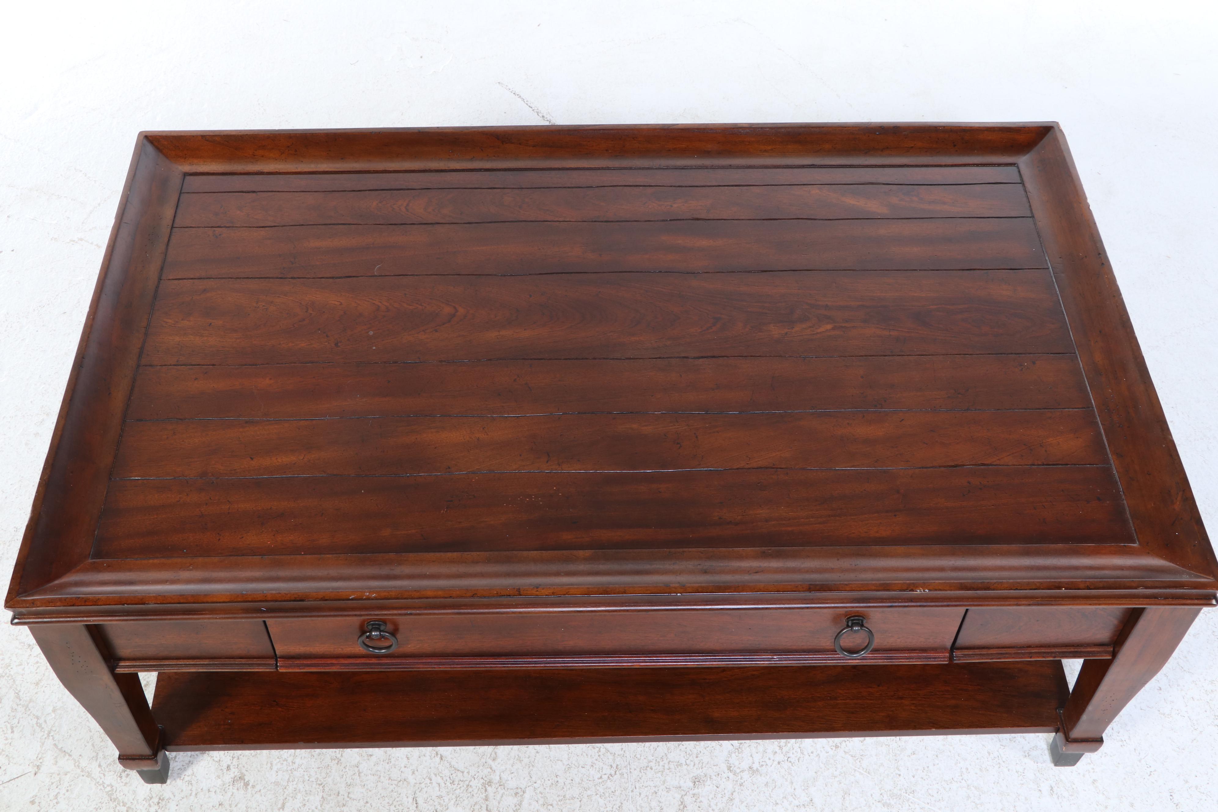 Hammary Furniture "Sunset Valley" Mahogany-Veneered Coffee Table | EBTH