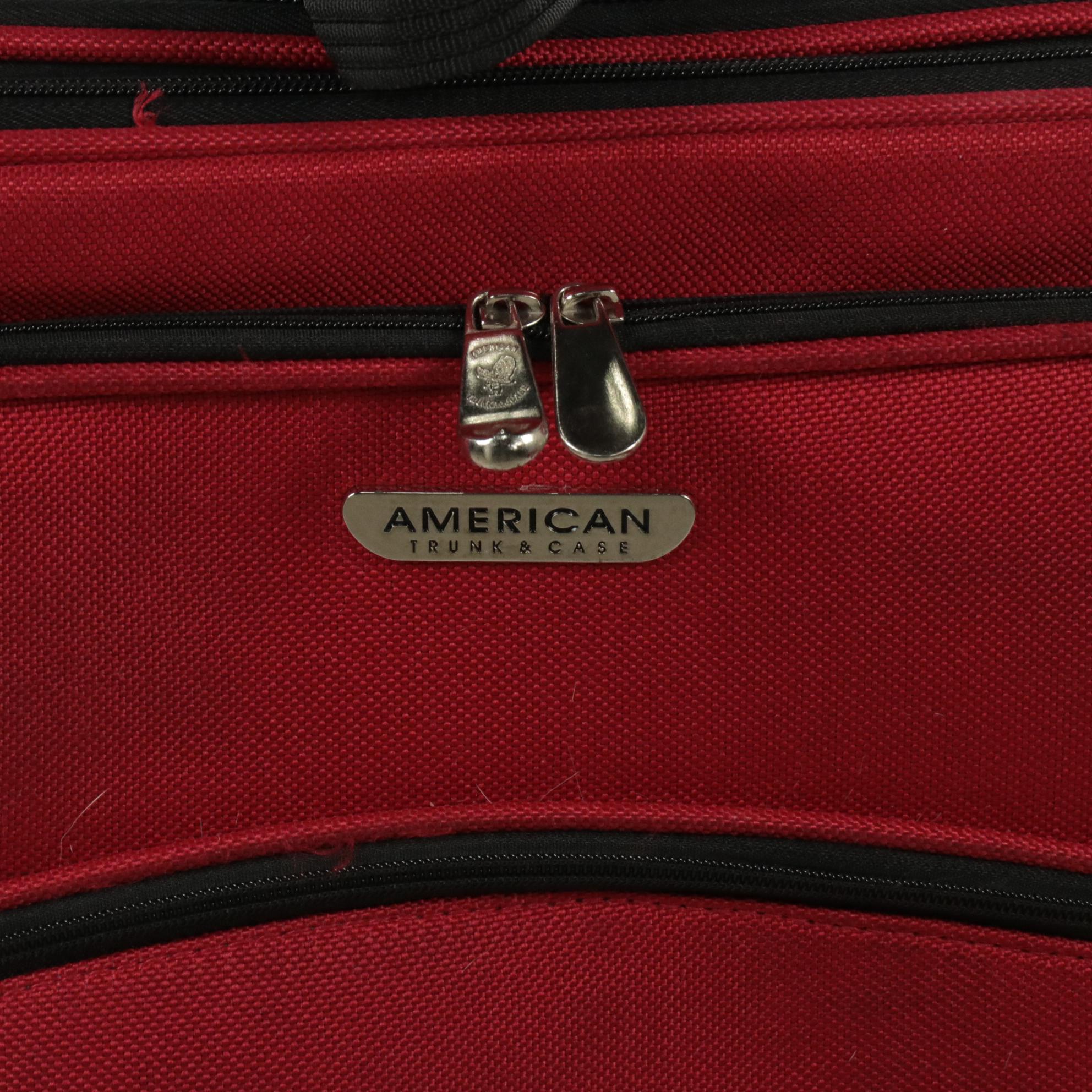 American Trunk & Case Rolling Expandable Carry-On and Large Suitcase in ...