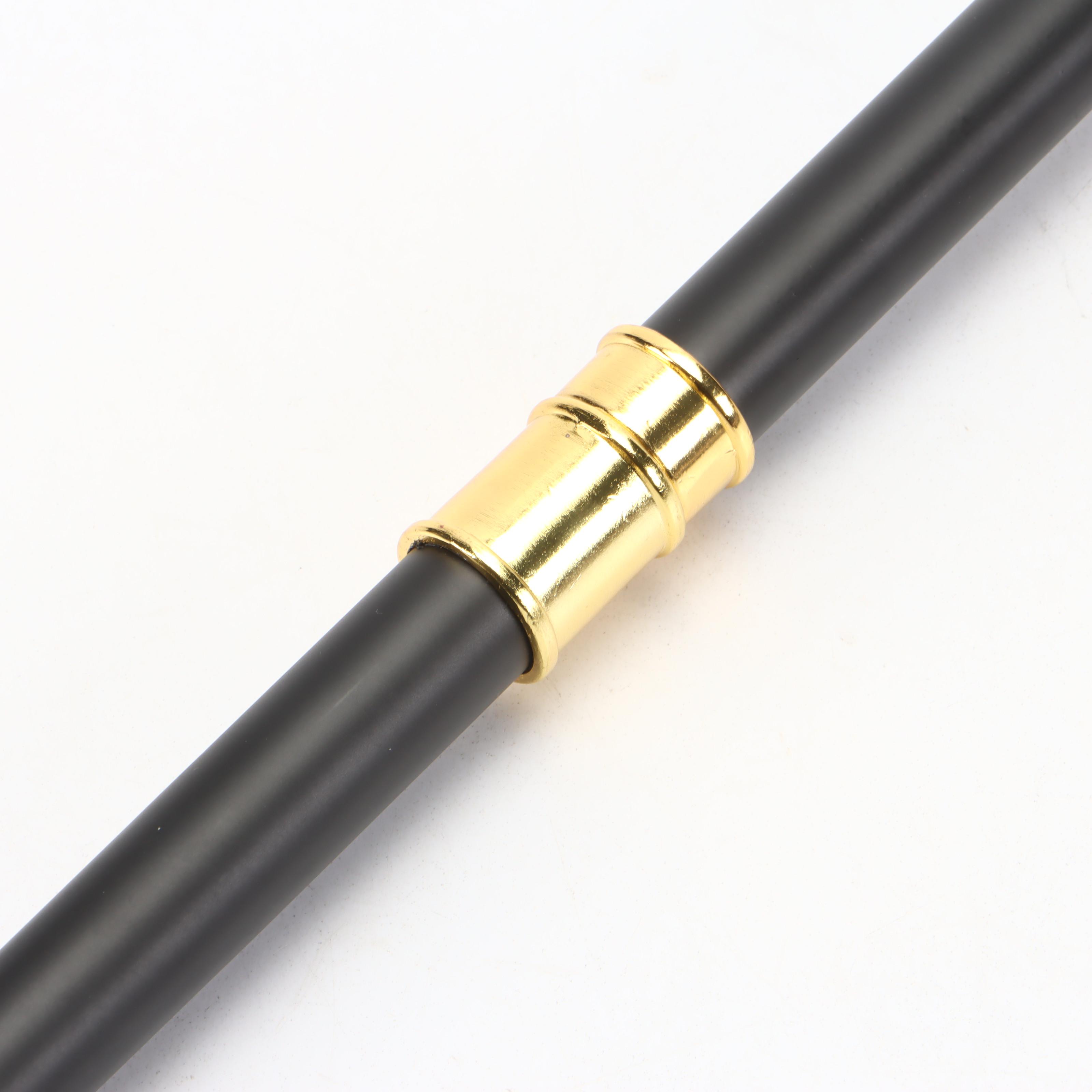 Masonic Handled Cane with Embellished Rings | EBTH