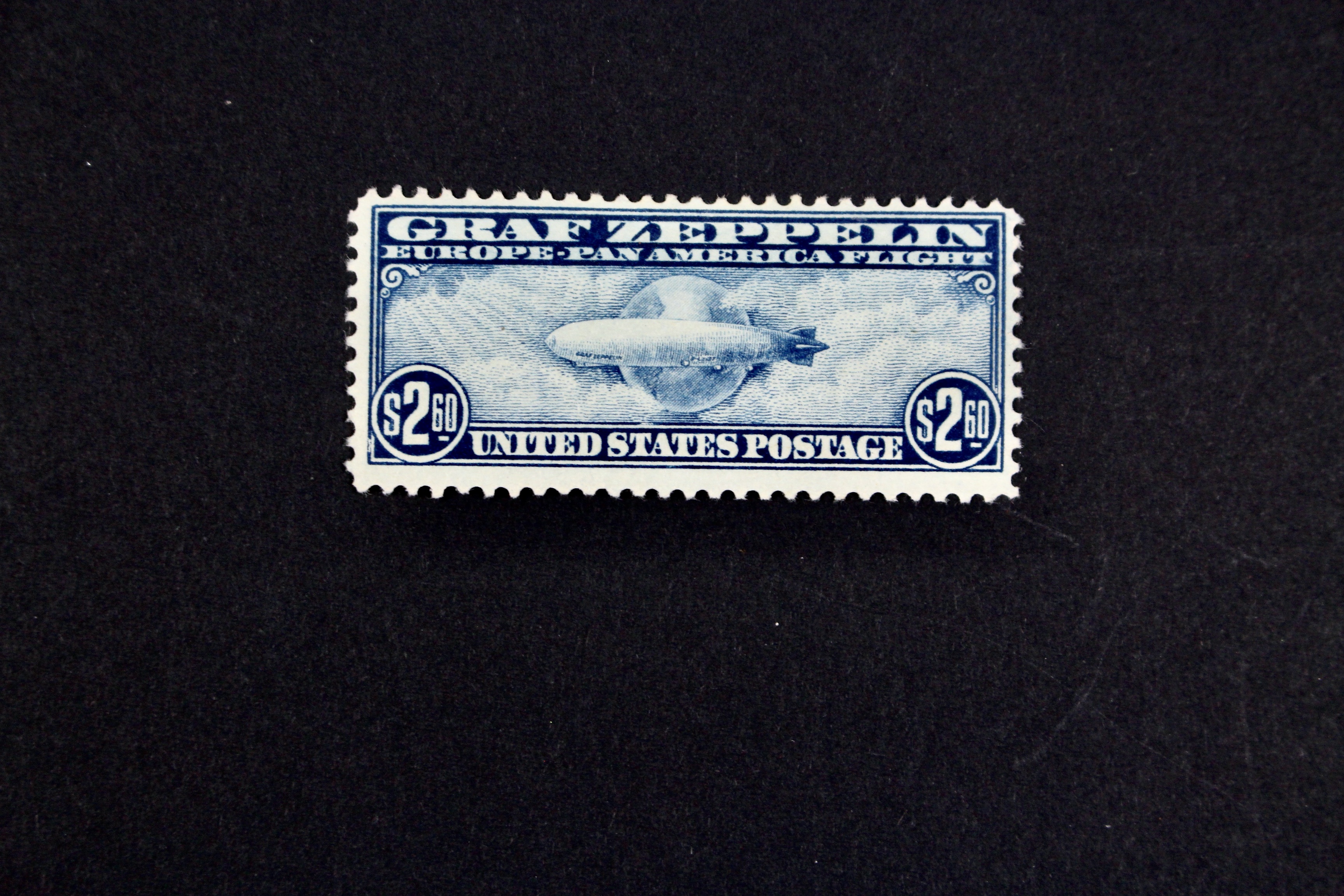 1930 U.S. Zeppelin Postage Stamp Set, Mint Hinged, C13 to C15 | EBTH