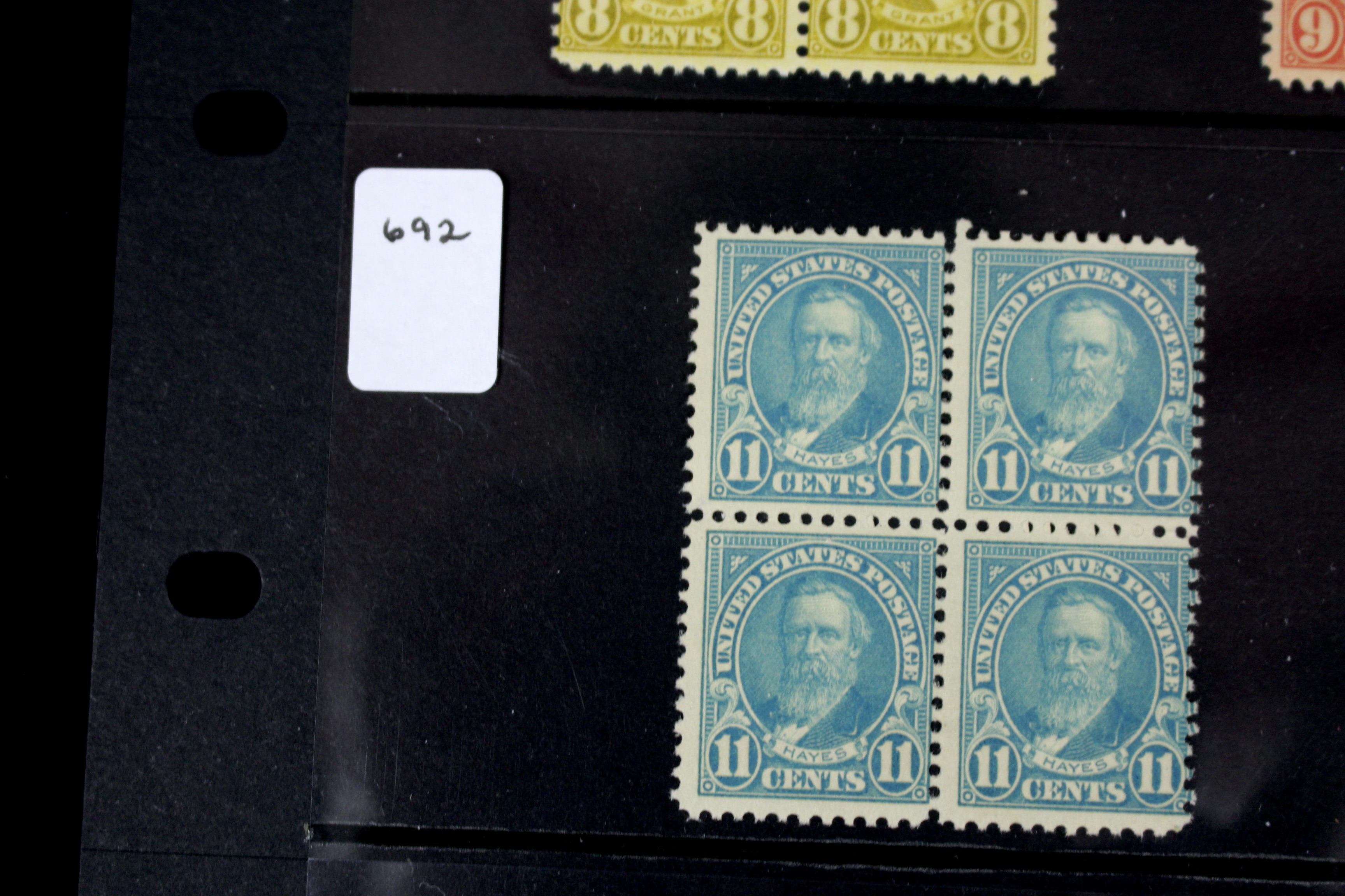 Ten Early Mint Condition U.S. Postage Stamp Blocks | EBTH