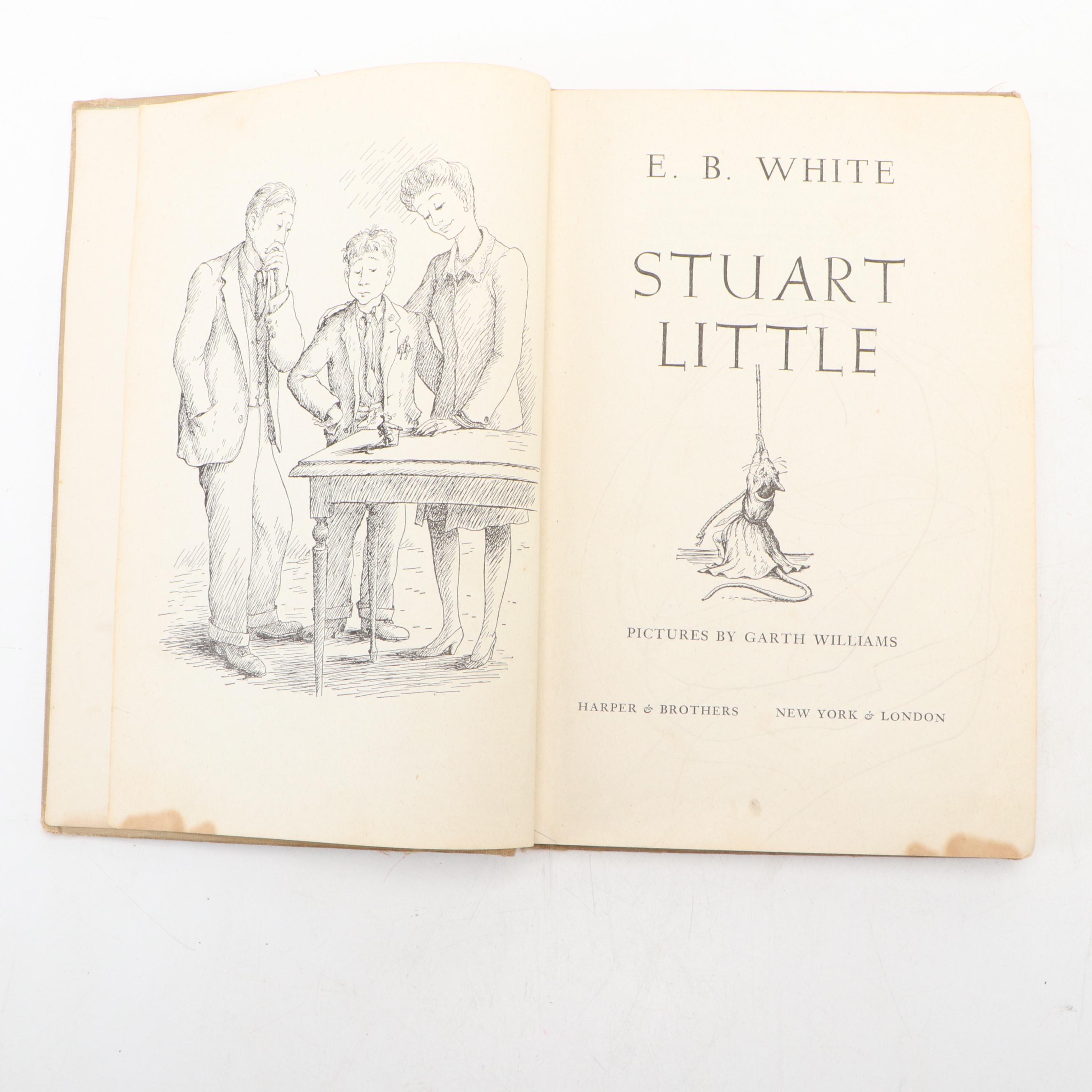 First Edition, First Printing "Stuart Little" by E. B. White, 1945 | EBTH