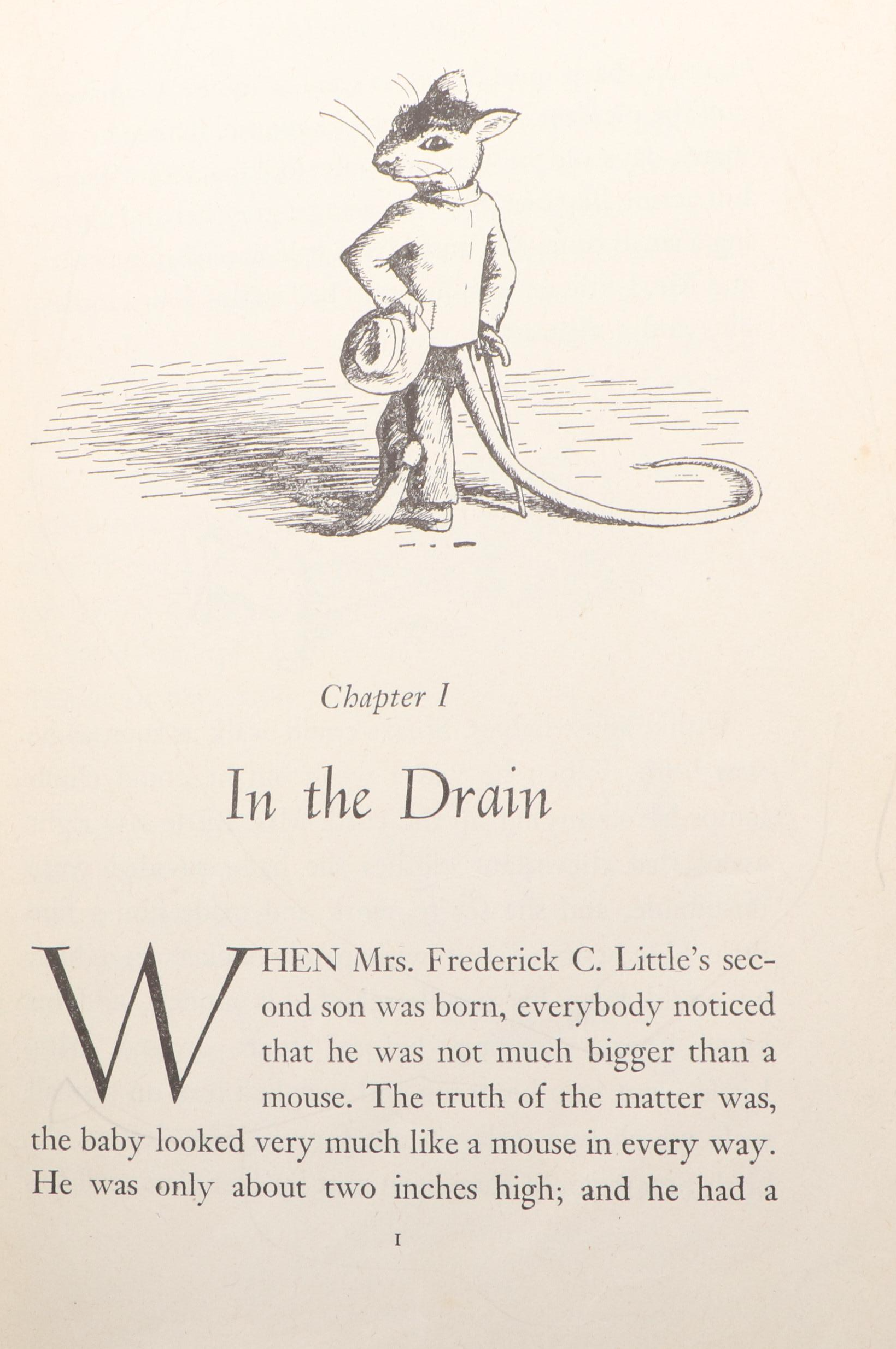 First Edition, First Printing "Stuart Little" by E. B. White, 1945 | EBTH
