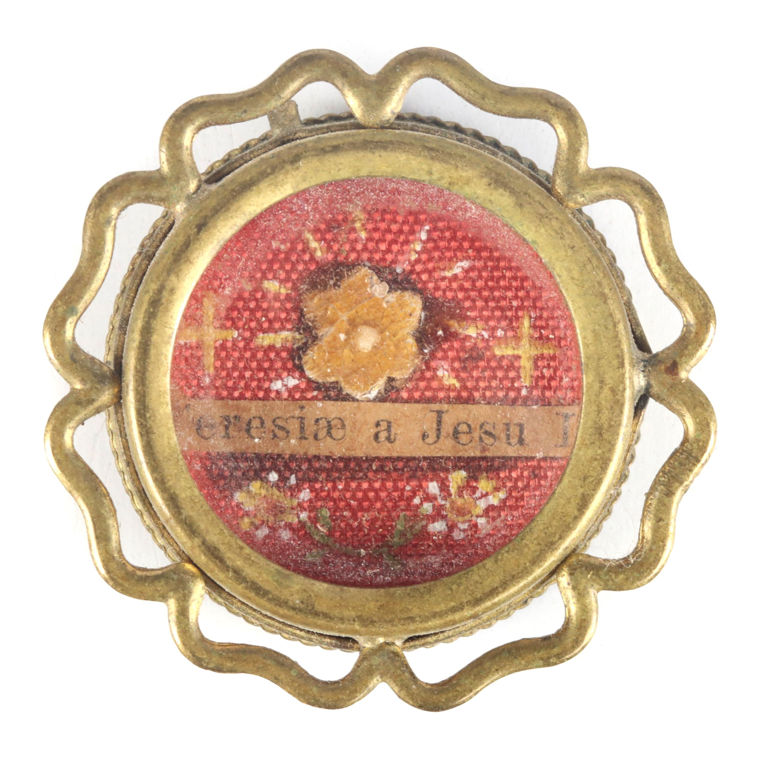 First Class Relic of Saint Teresa of Jesus in Reliquary with Seal | EBTH