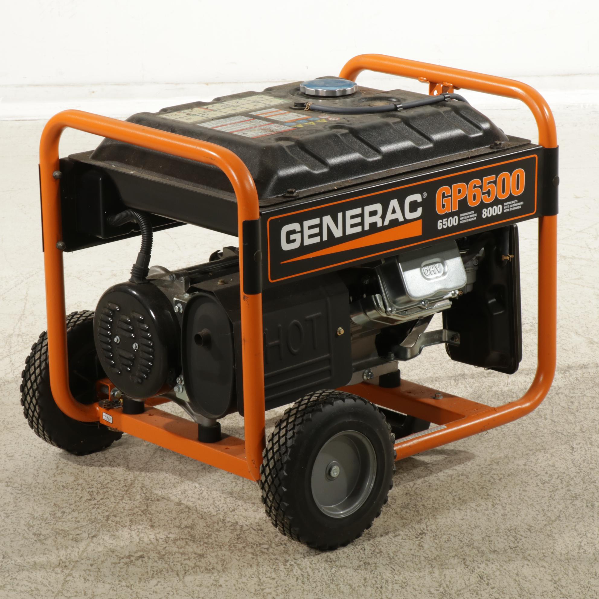 General GP6500 Portable Gas Powered Generator | EBTH
