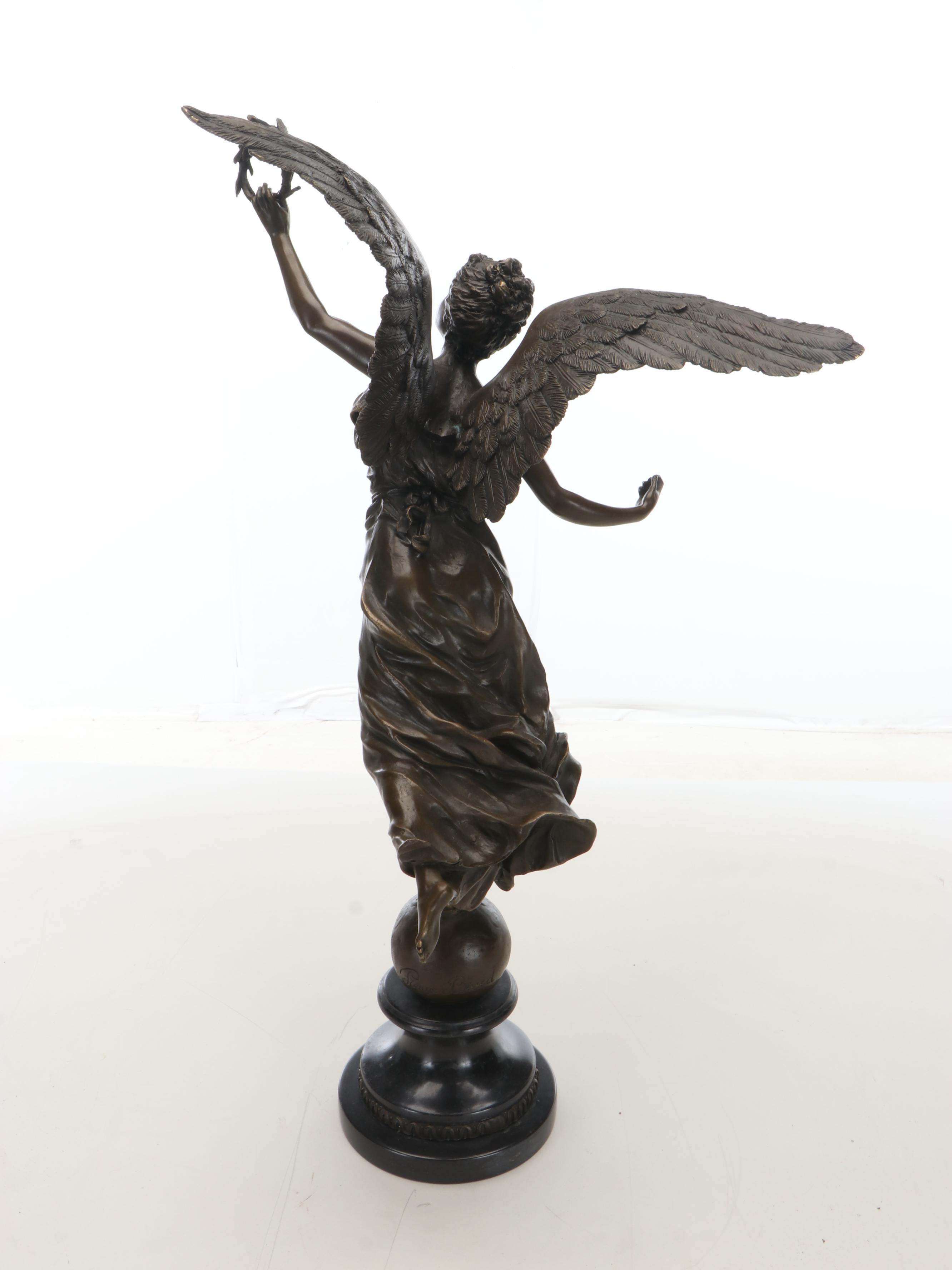 After Pierre Biard, "Nike" Bronze Sculpture | EBTH