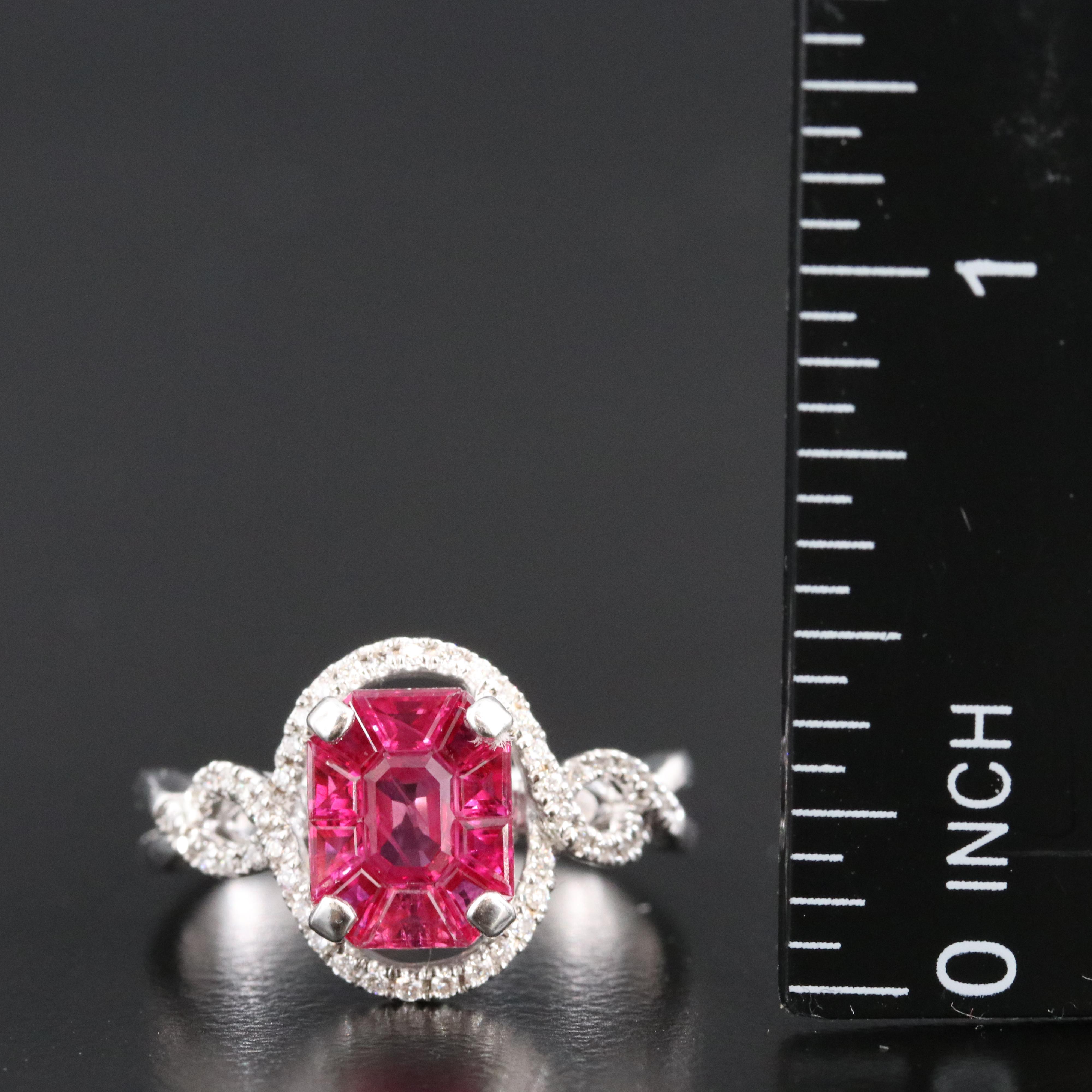 18K Ruby and Diamond Ring | EBTH