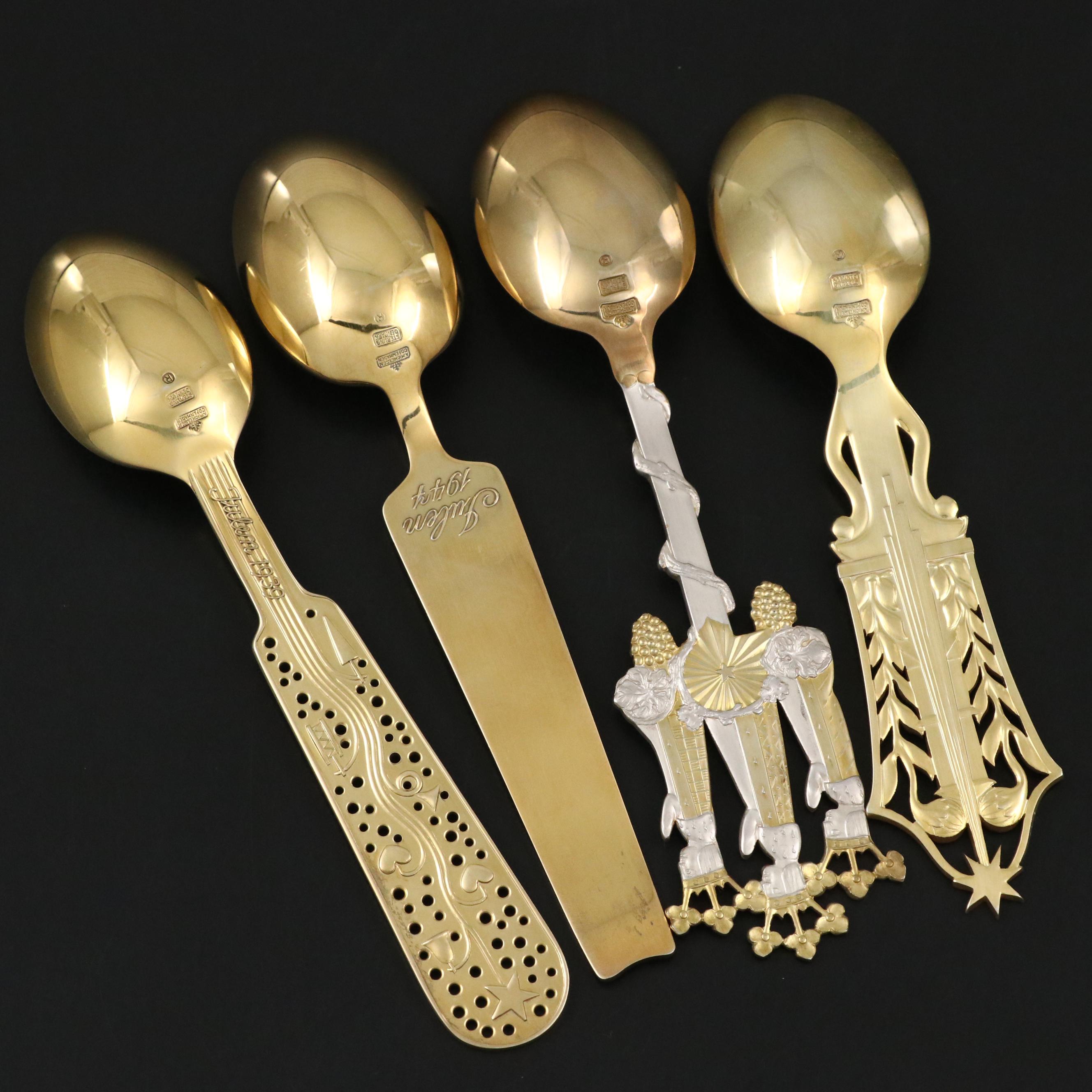 A. Michelsen "Three Kings Of Cologne" and More Sterling Silver Spoons ...