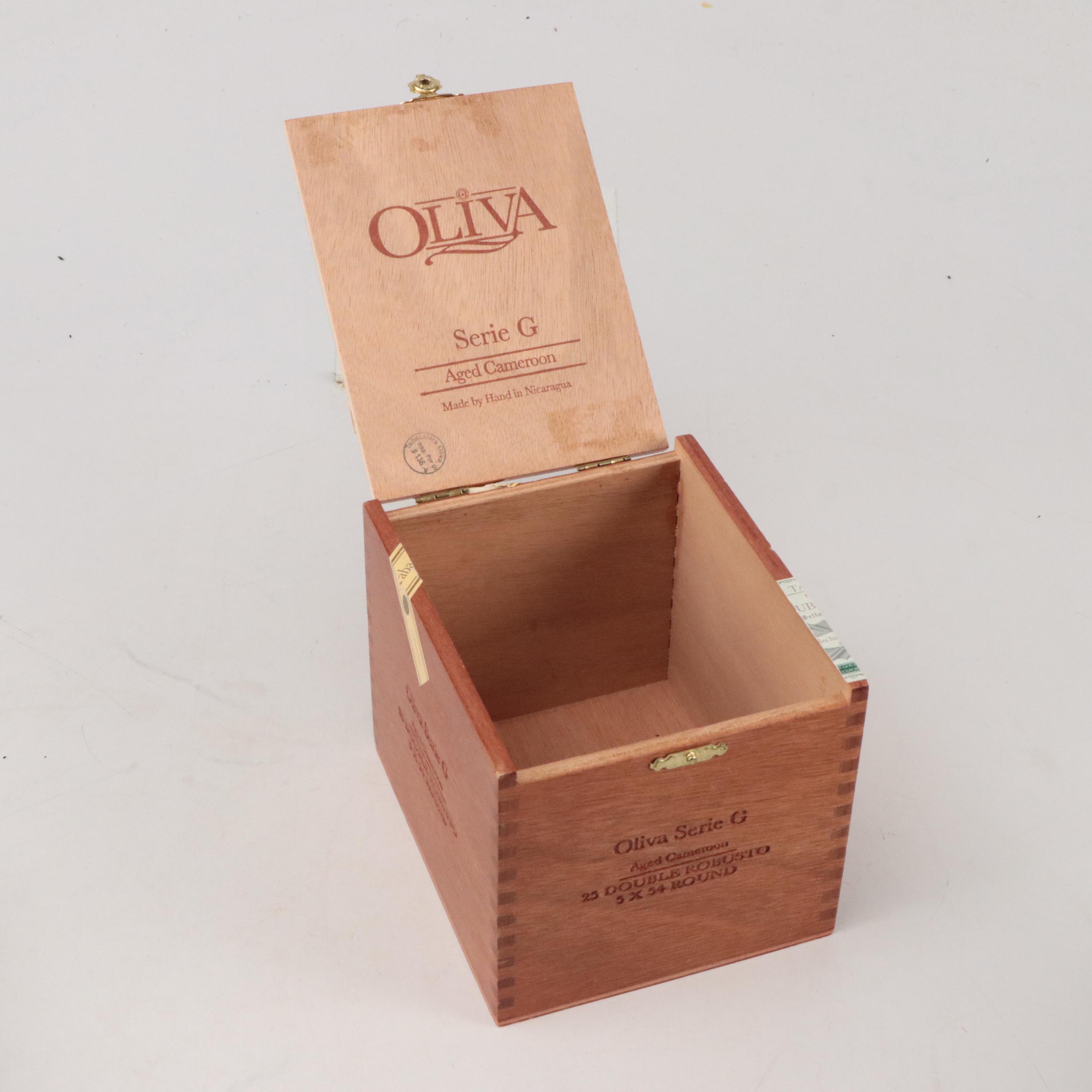 Corona Cigar Co. 10th Anniversary and Other Wooden Cigar Boxes | EBTH