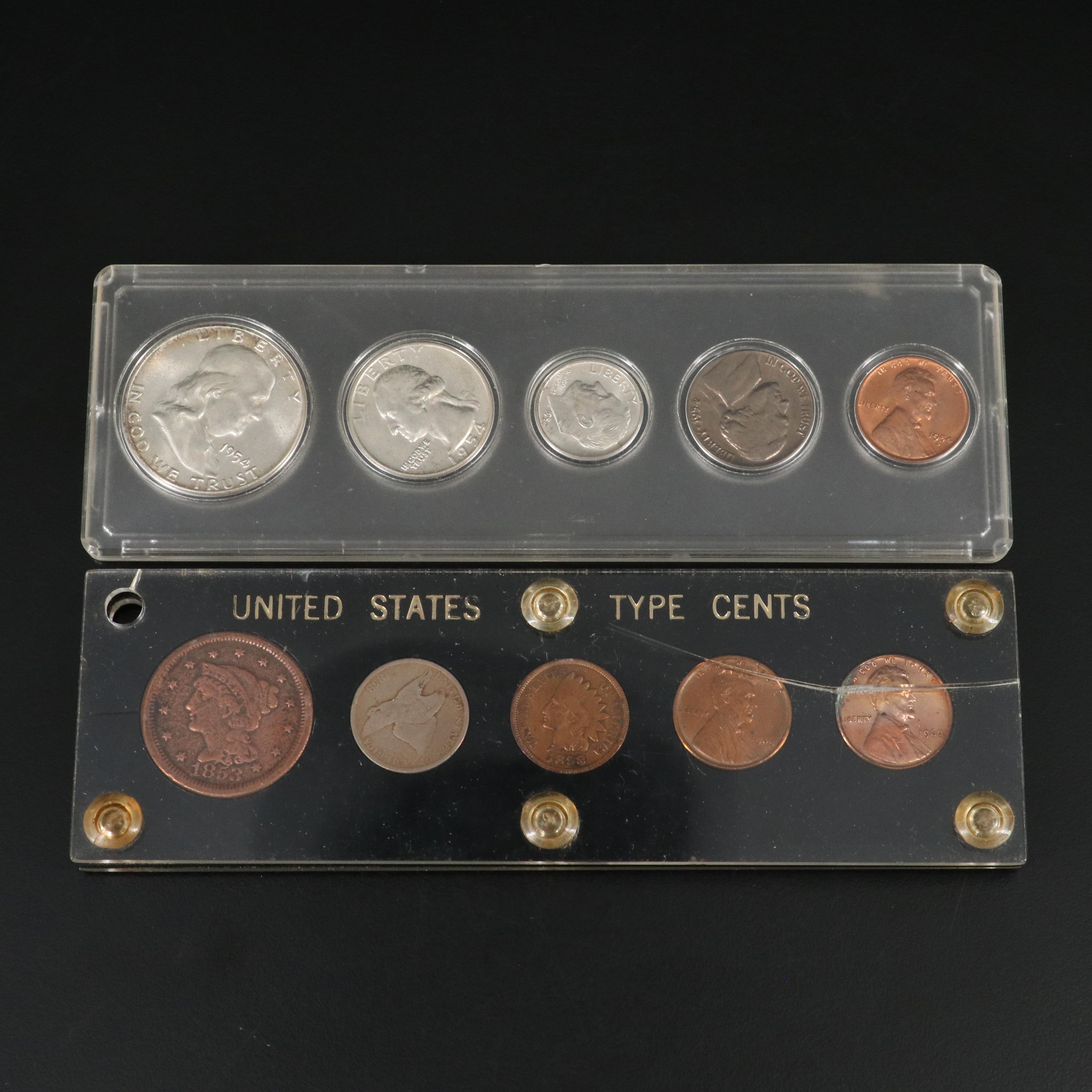 Two U.S. Type Coin Sets, Including Uncirculated Set and Silver | EBTH