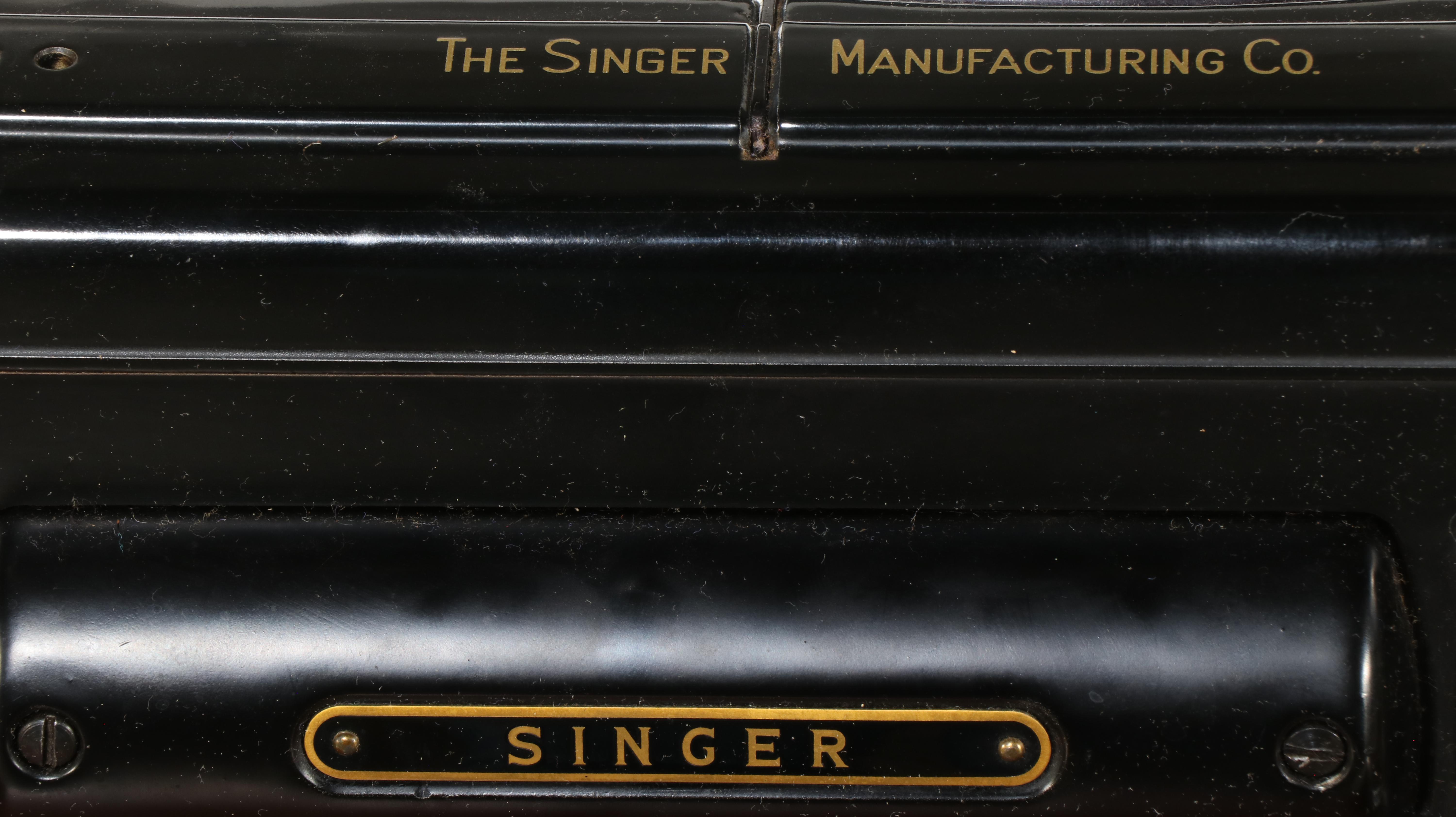 Singer Model 301 Sewing Machine with Sewing Table and Accesories | EBTH