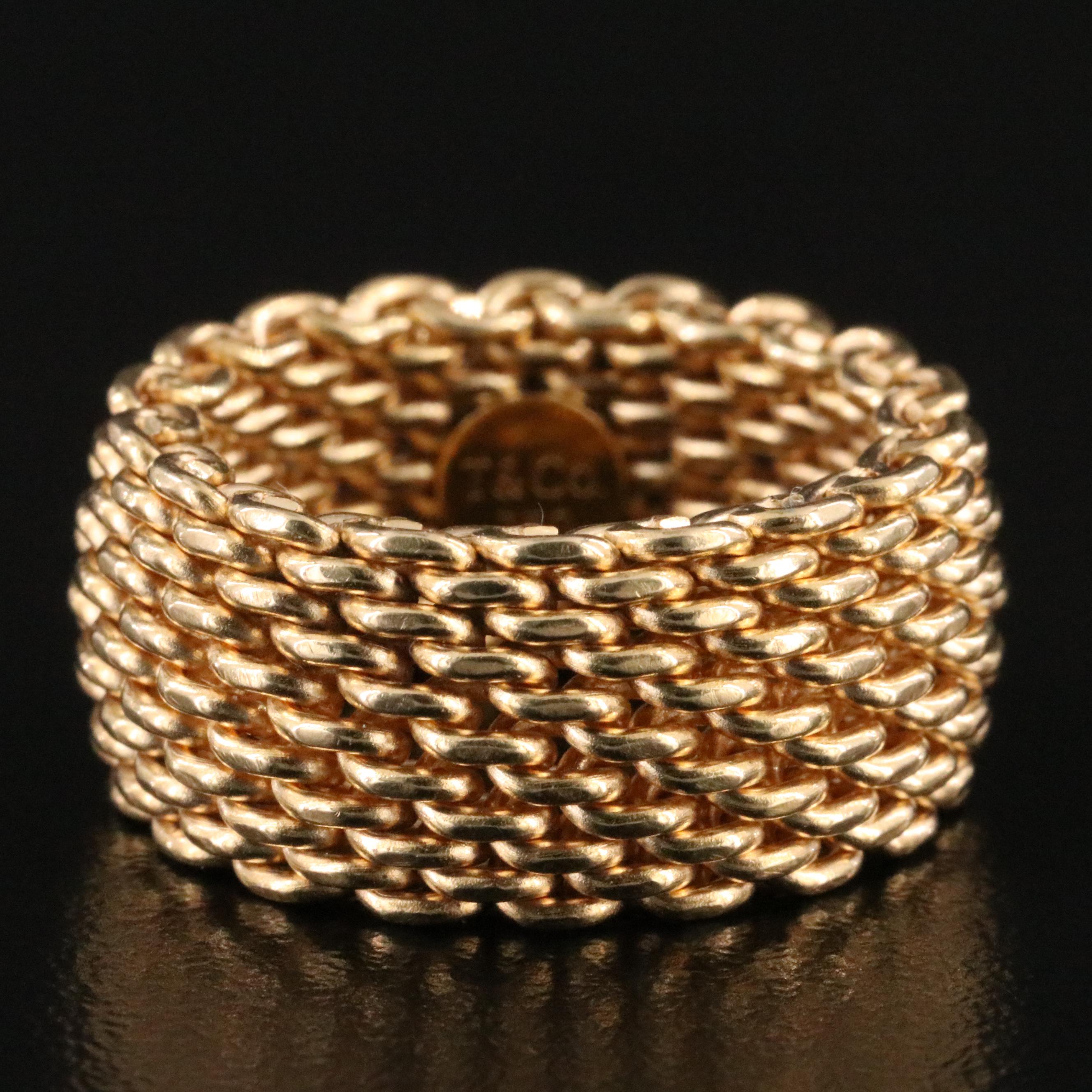 Tiffany & Co. Somerset 18K Woven Band | EBTH