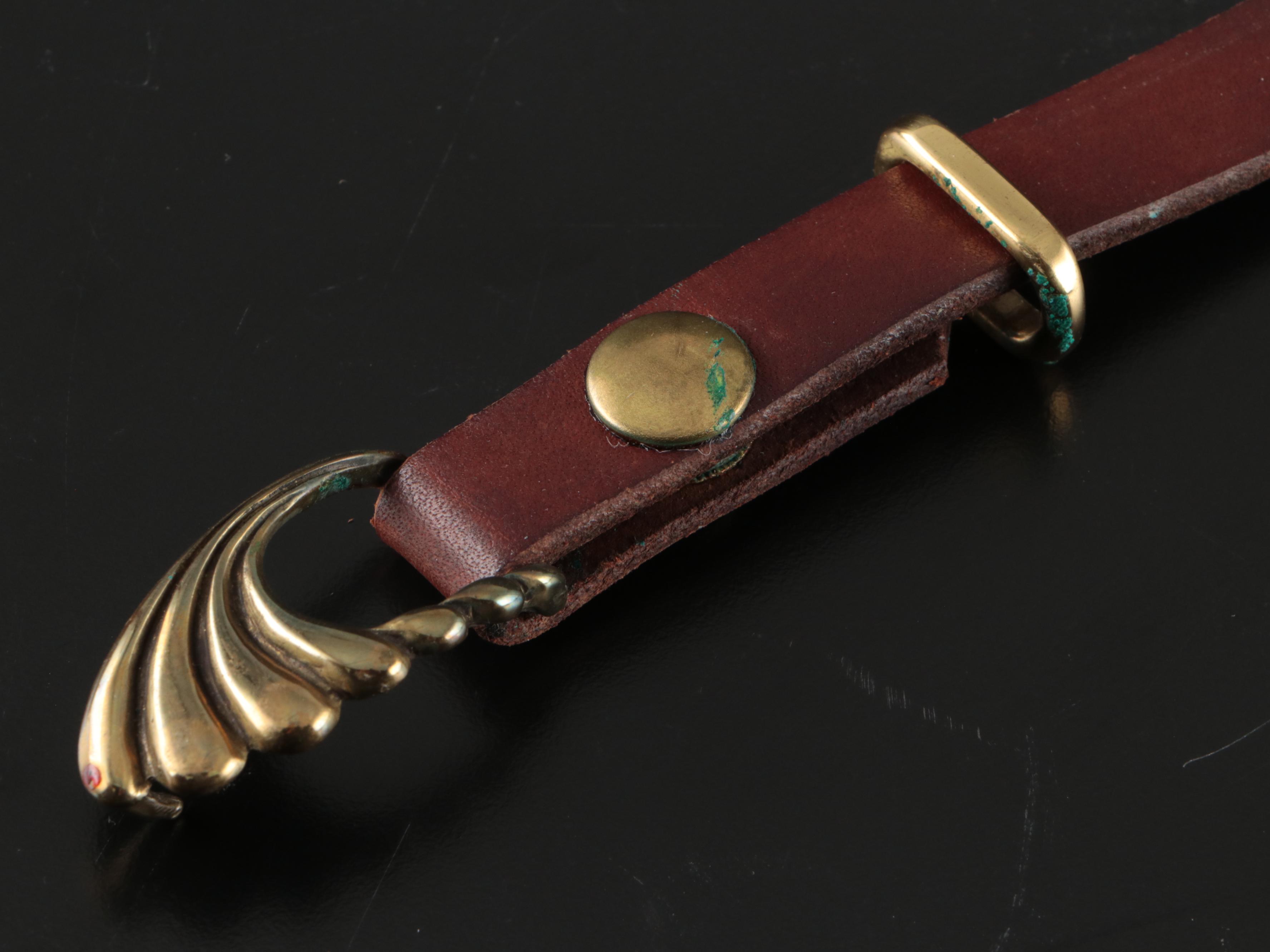 Southwestern Sterling Silver Turquoise Concho Belt and ISIS Brass ...