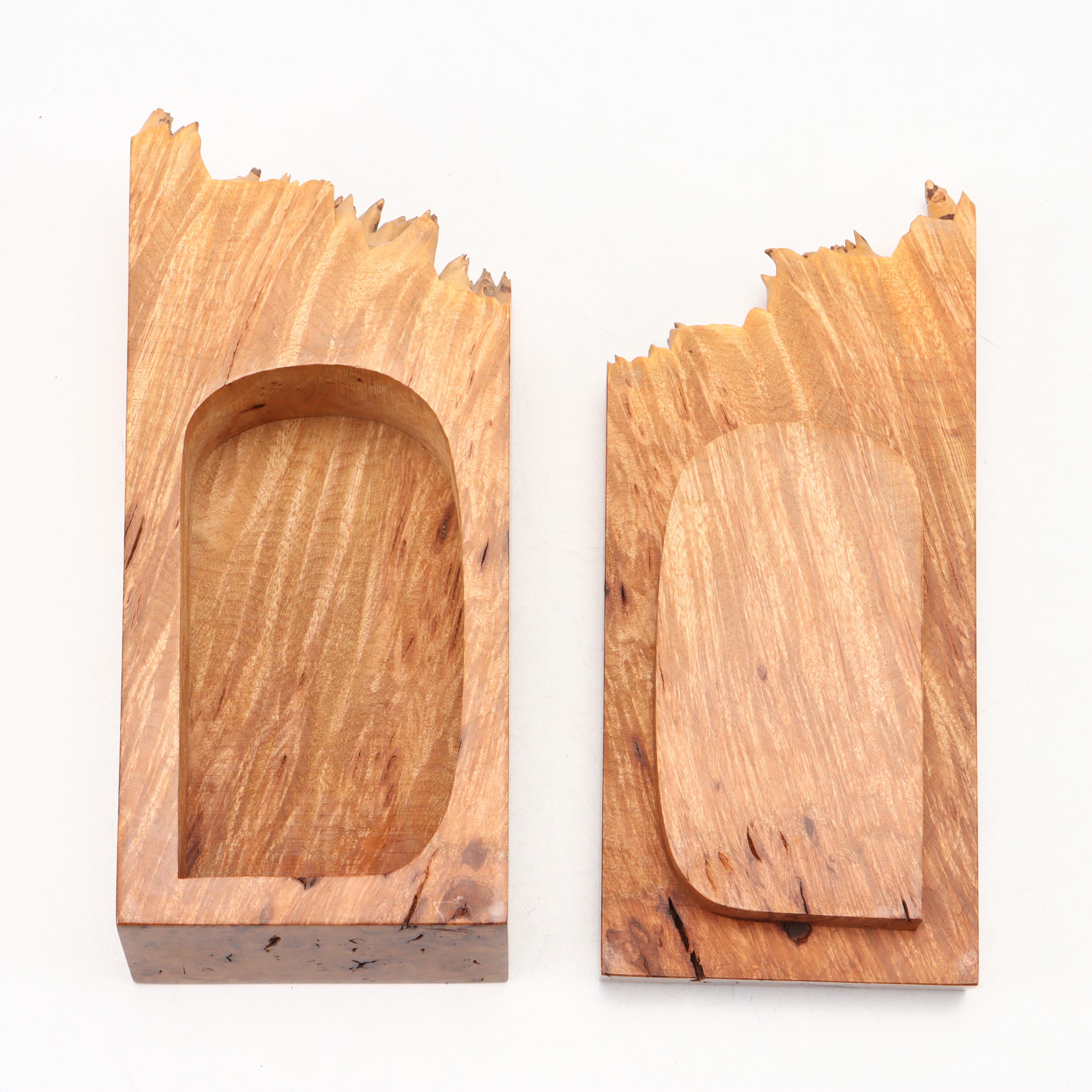 Michael Elkan Burled Maple Box | EBTH