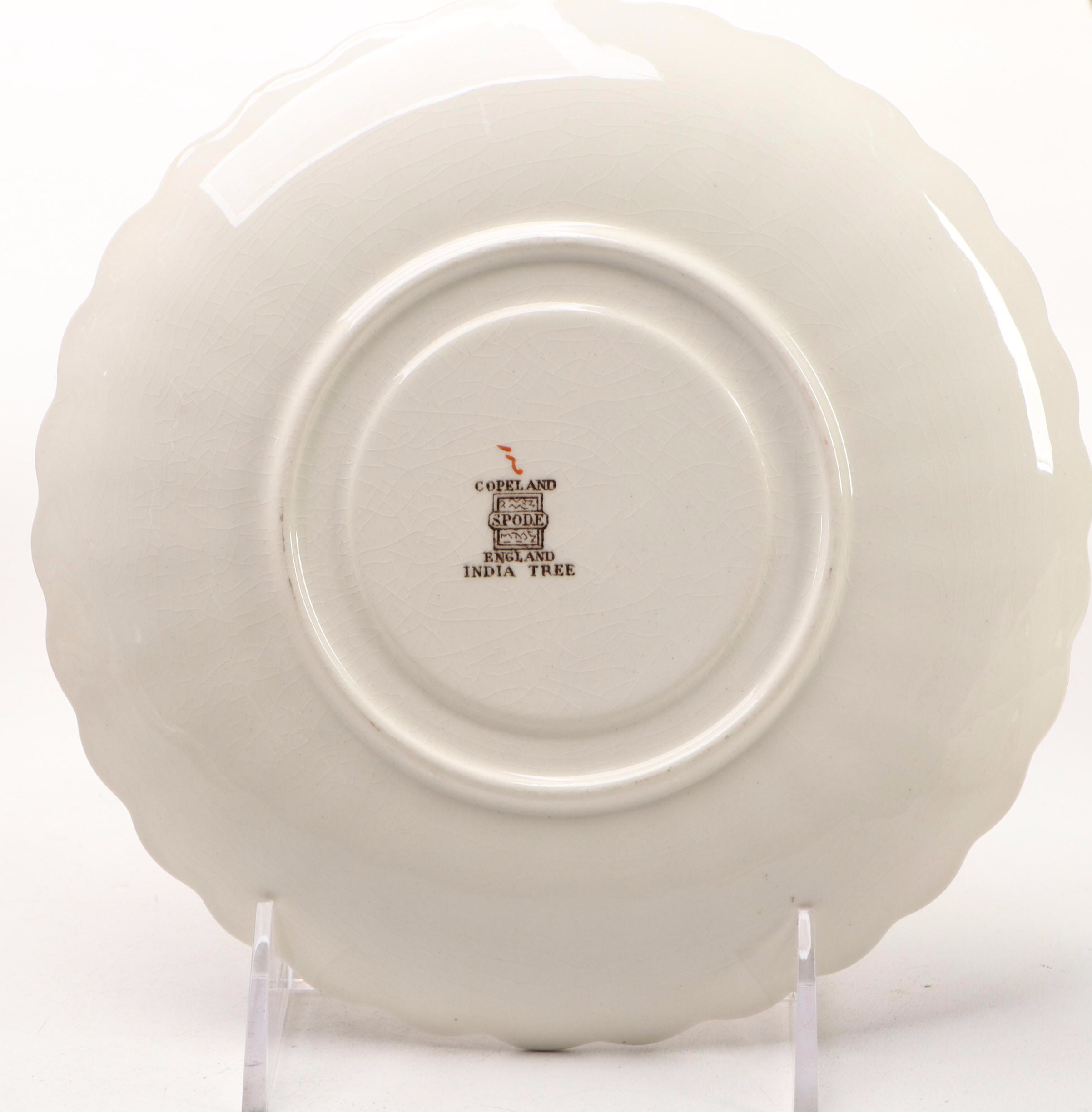 Copeland and Spode Earthenware "Indian Tree" Dinnerware and Serving ...