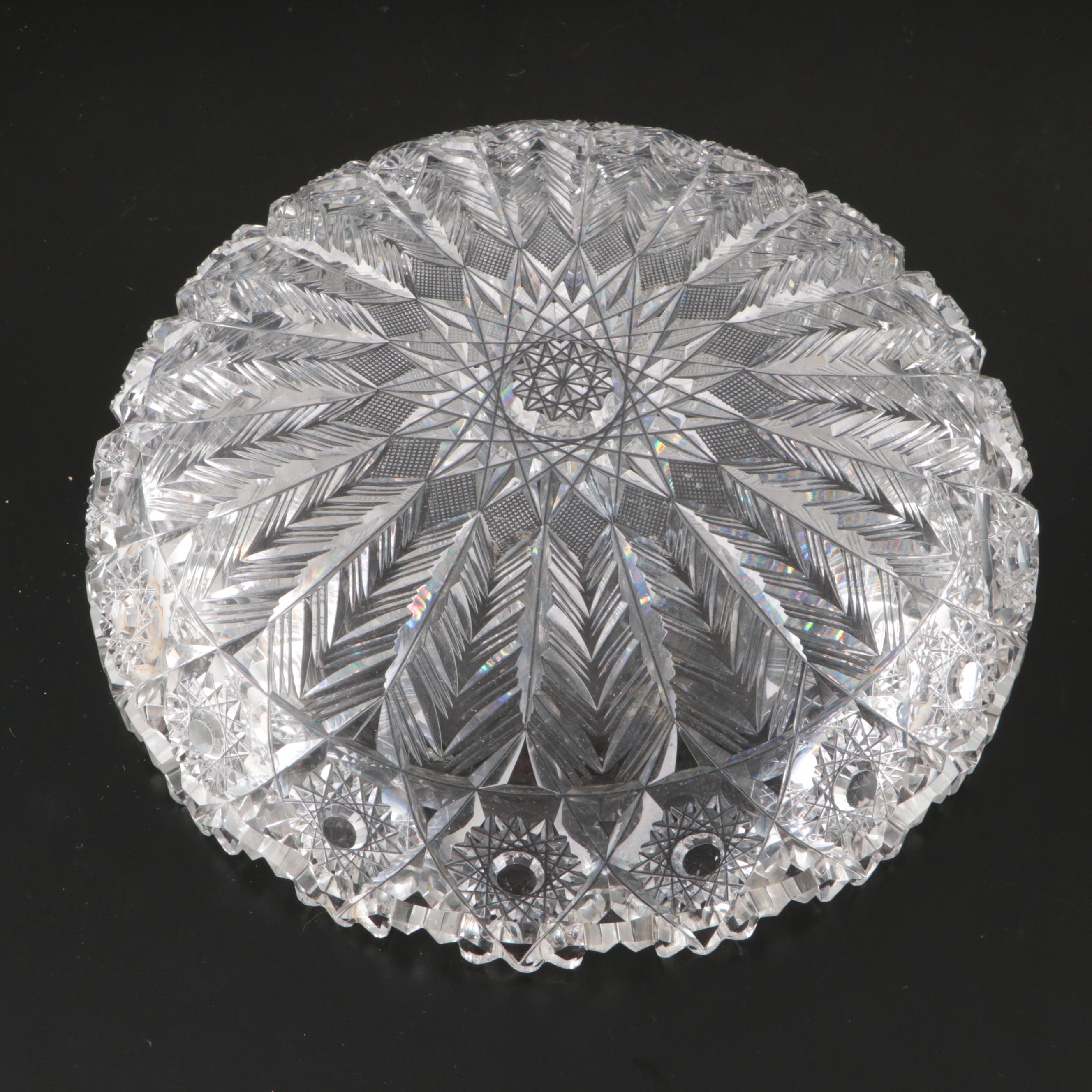 American Brilliant Cut Crystal Bowls | EBTH
