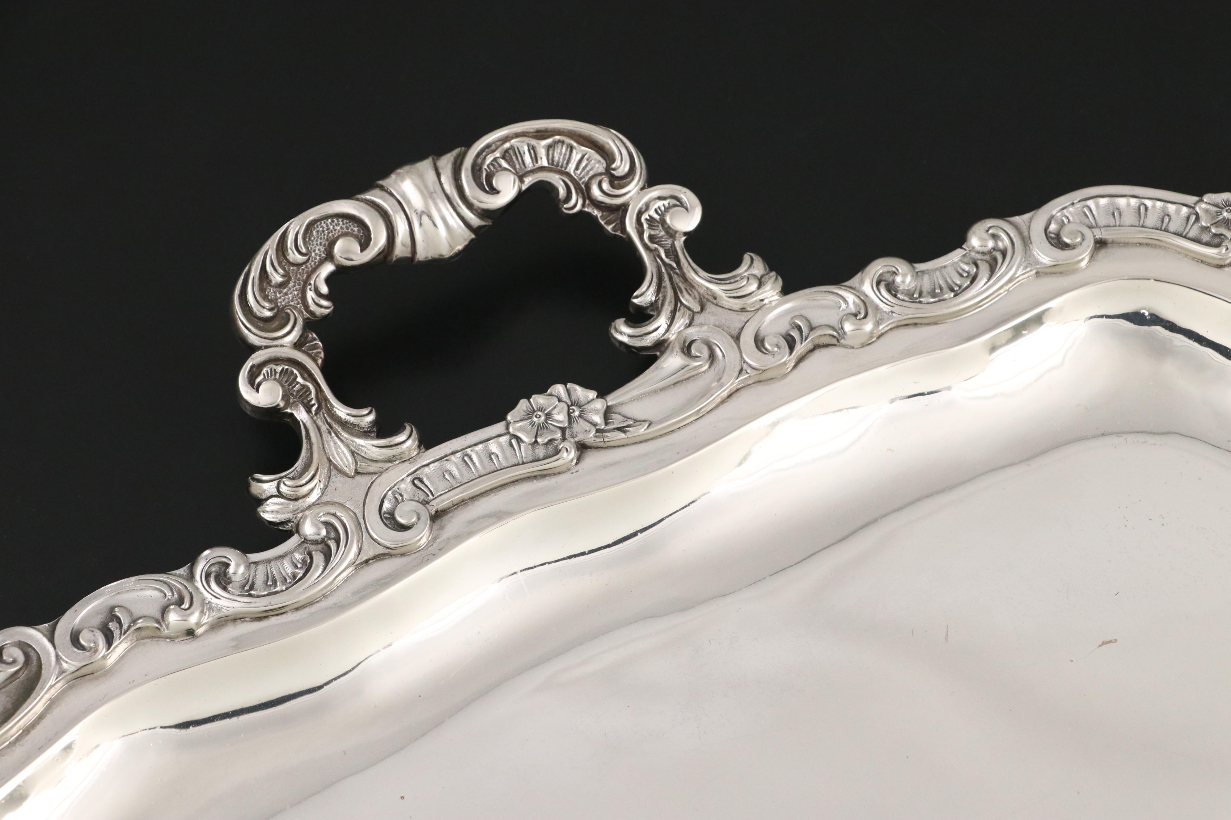 Welsch Peruvian Sterling Silver Serving Tray | EBTH