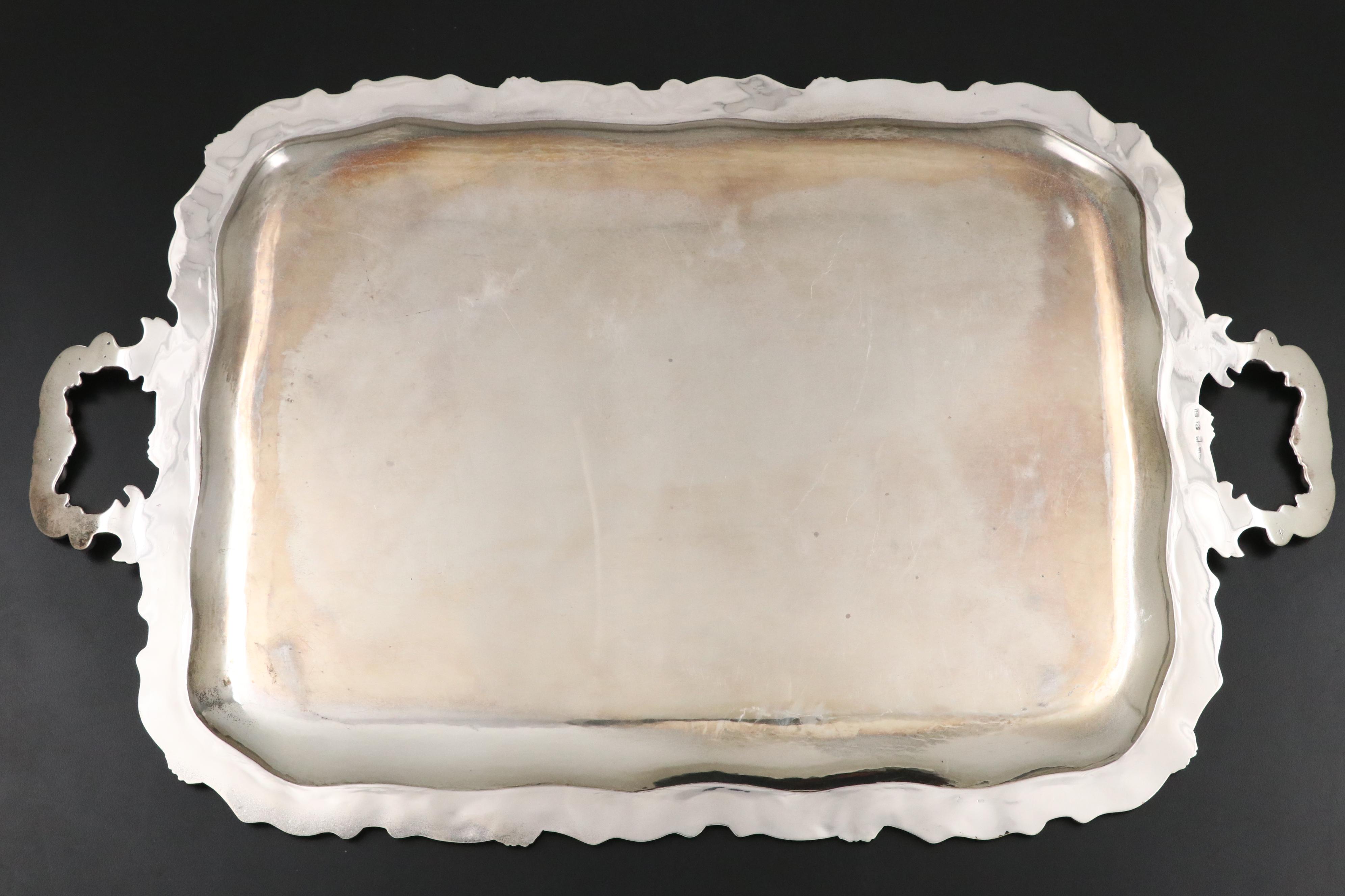 Welsch Peruvian Sterling Silver Serving Tray | EBTH