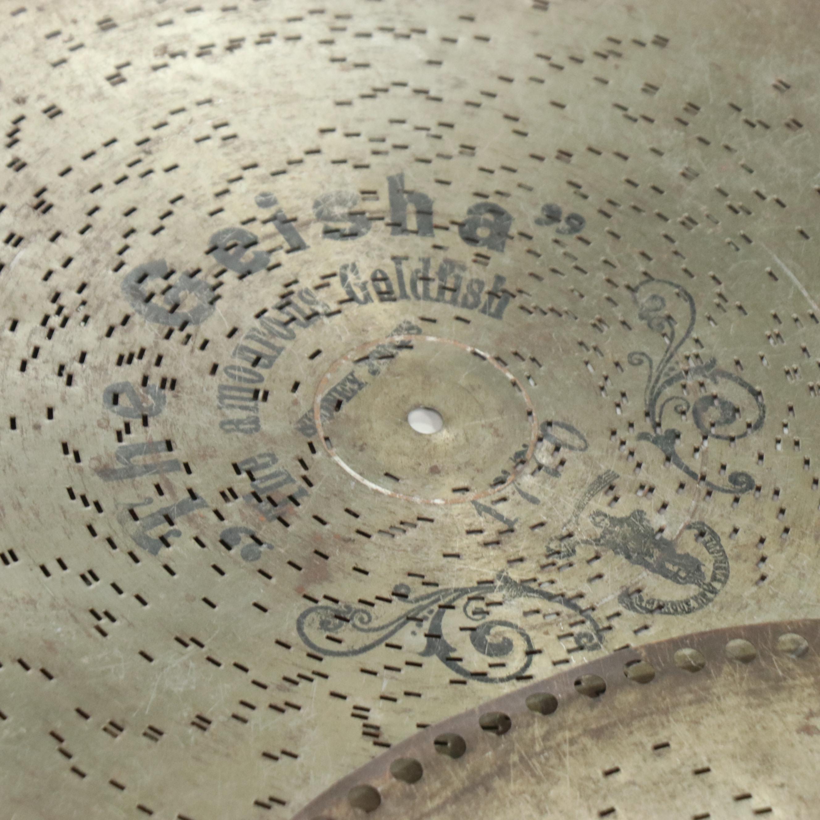 Regina Metal Double Comb Disc Music Box with Records | EBTH