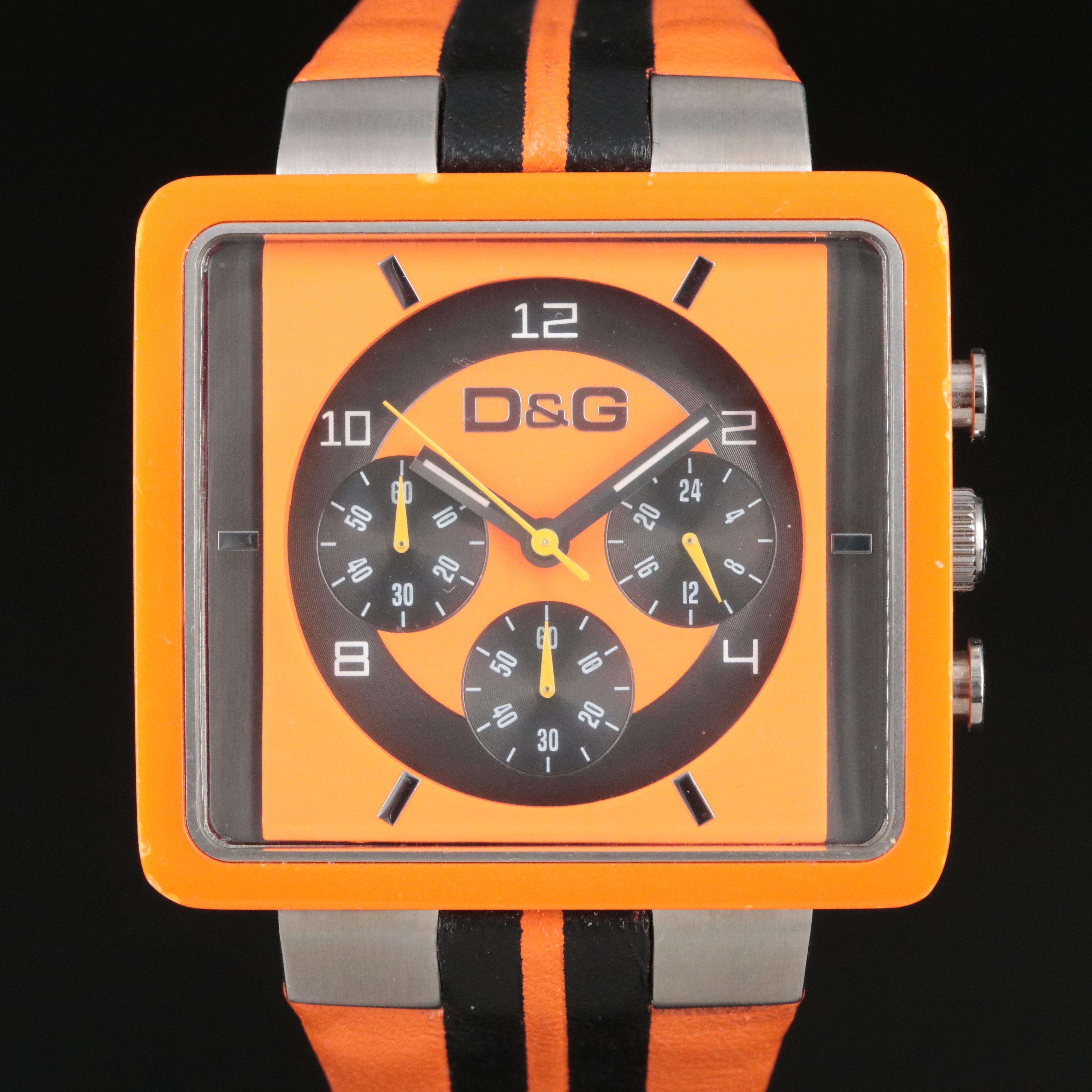 D&G - Dolce & Gabbana Chronograph Watch | EBTH