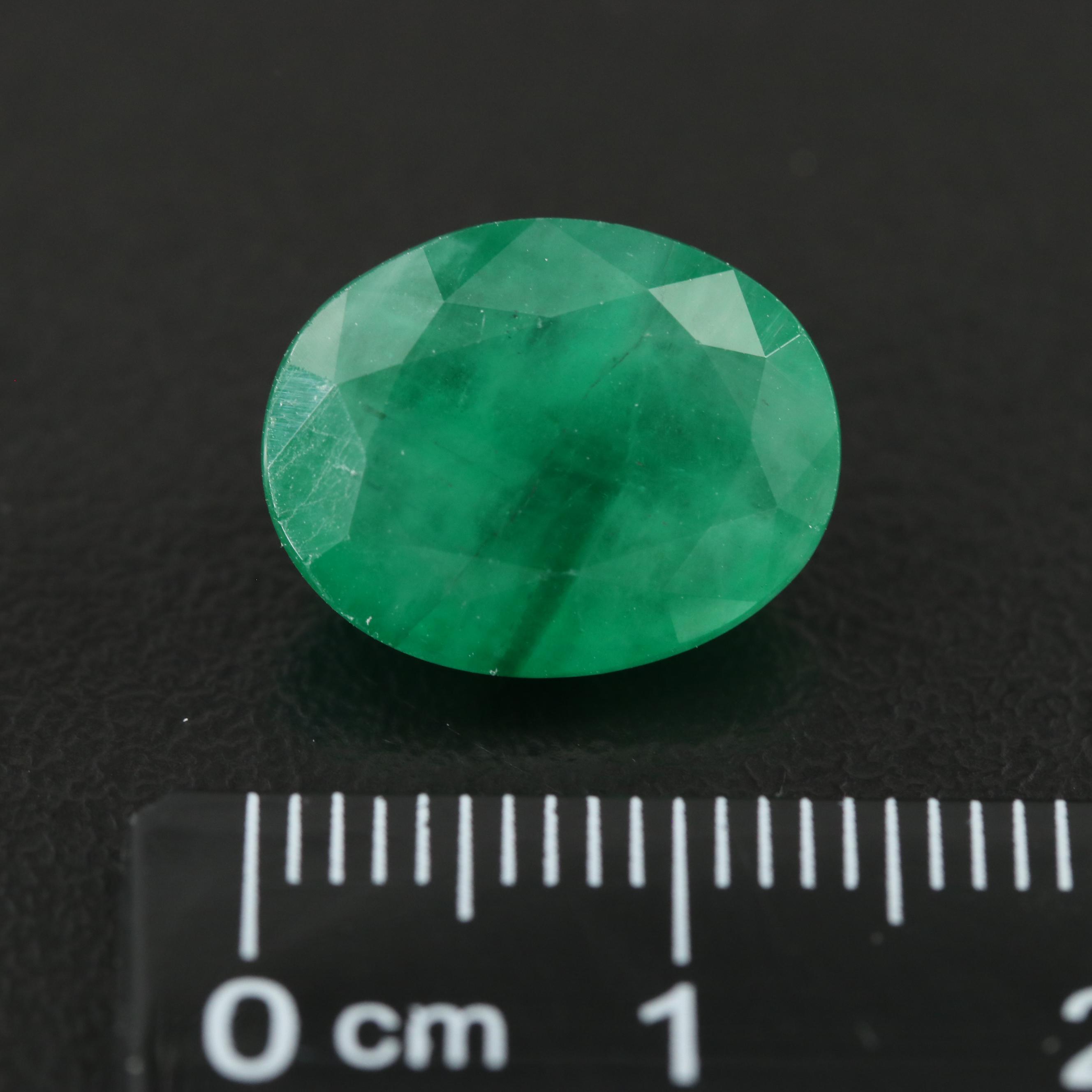 Loose 6.24 CT Emerald with IGI Report | EBTH