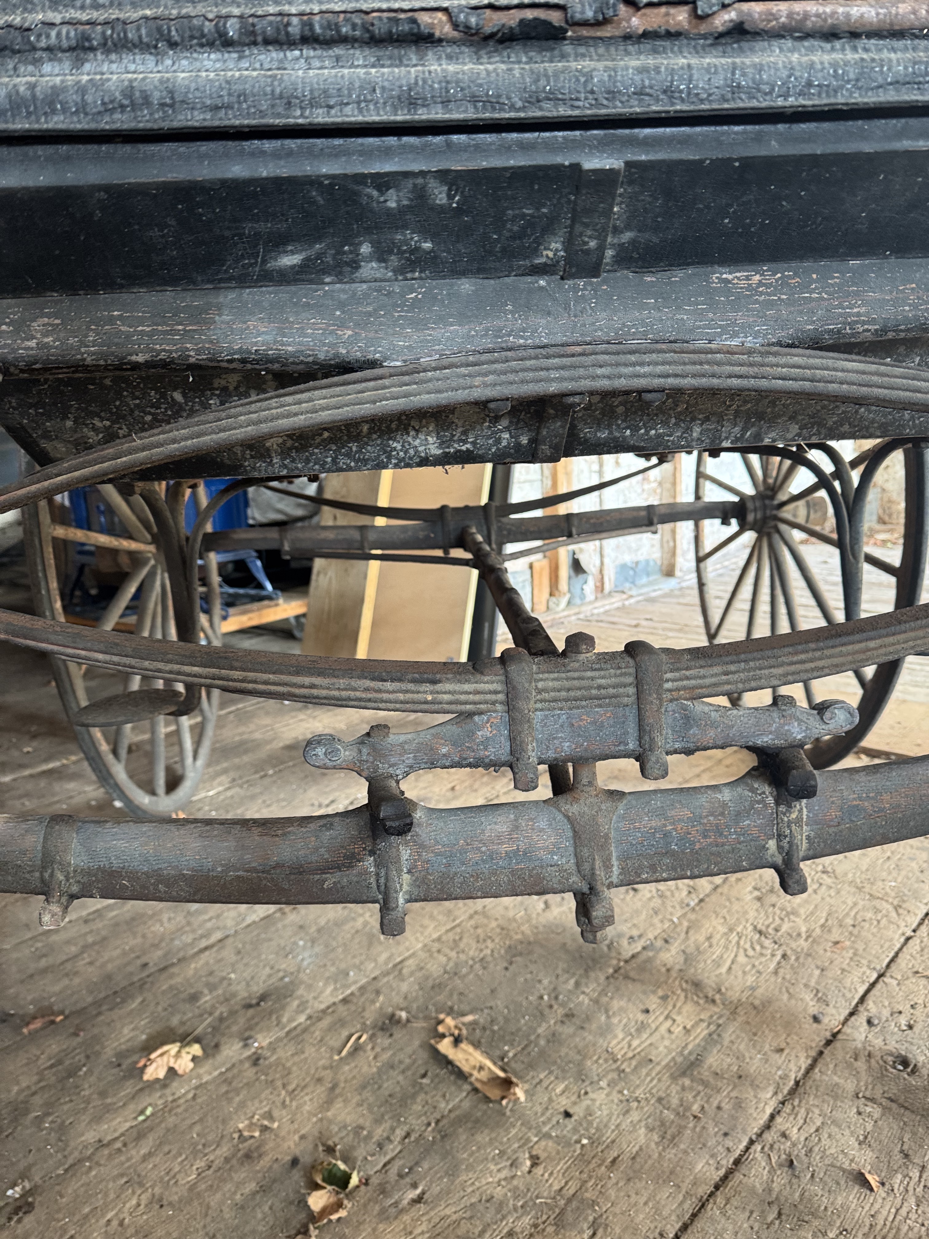 Victorian Two-Person Horse-Drawn Covered Buggy, 19th Century | EBTH