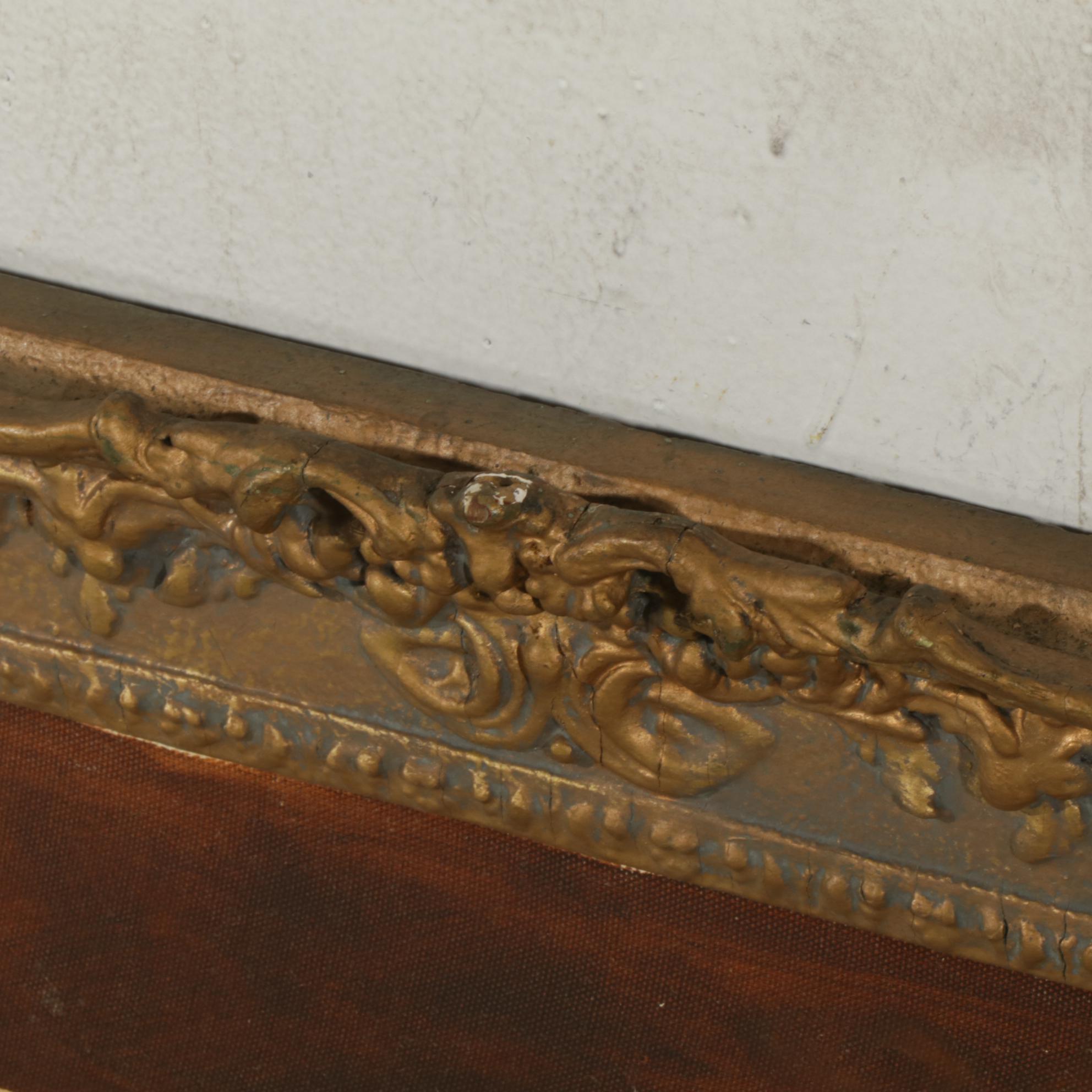 Large Scale Still Life Oil Painting In Ornate Frame, Signed | EBTH