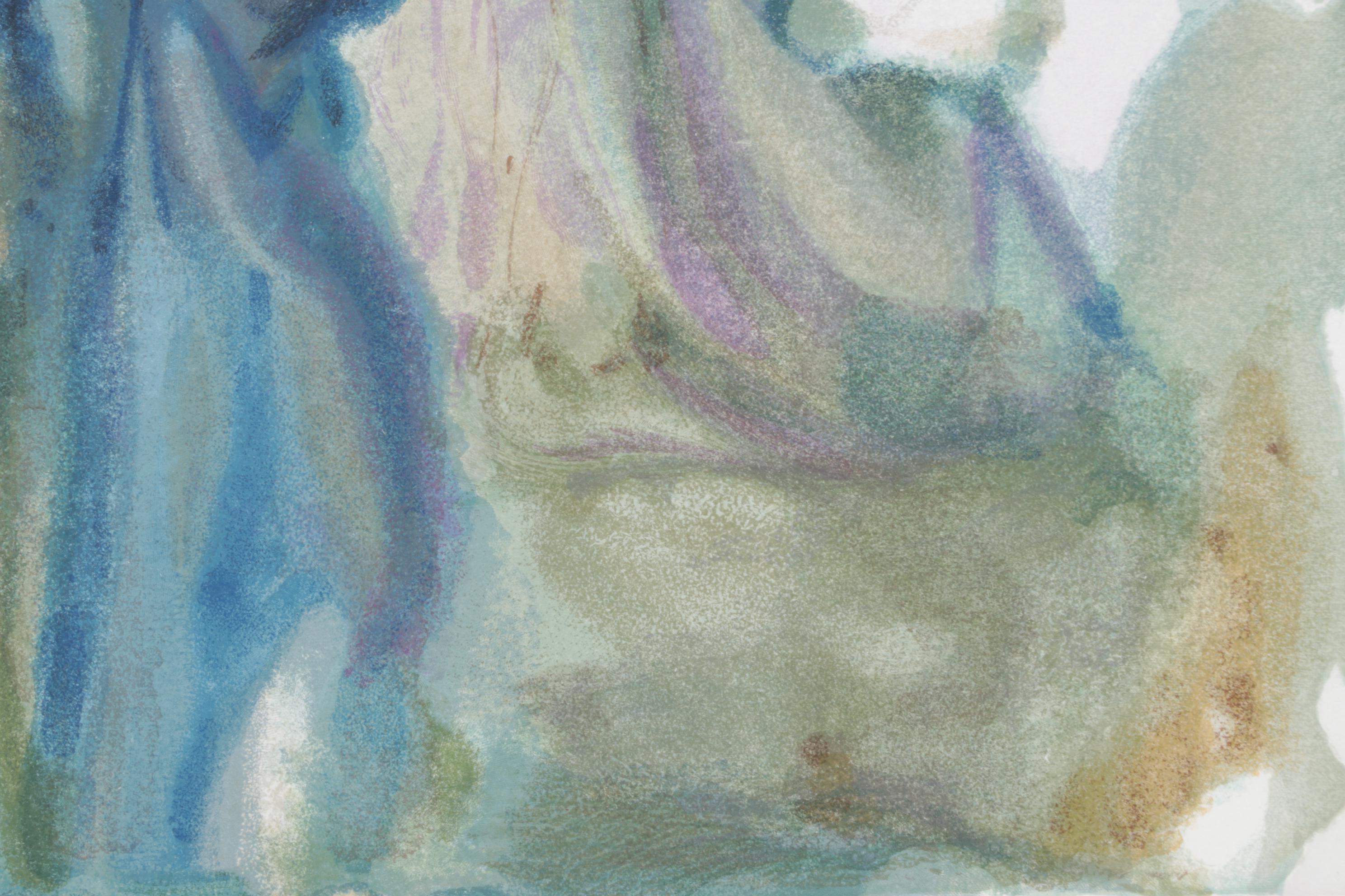 Salvador Dalí Wood Engraving "Saint Peter and Dante", 1964 | EBTH