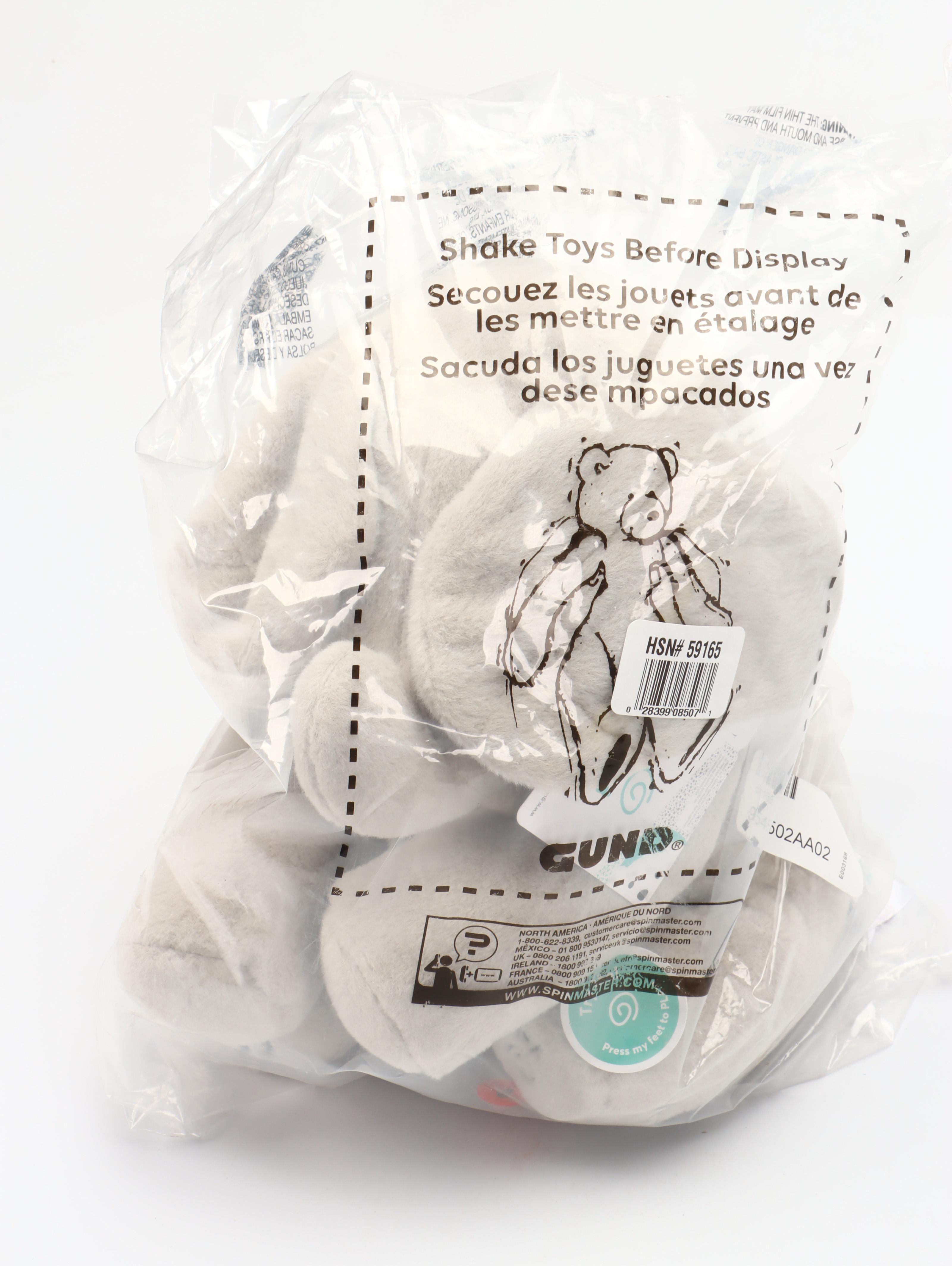 Snax the Sloth and Interactive Plush Elephant | EBTH