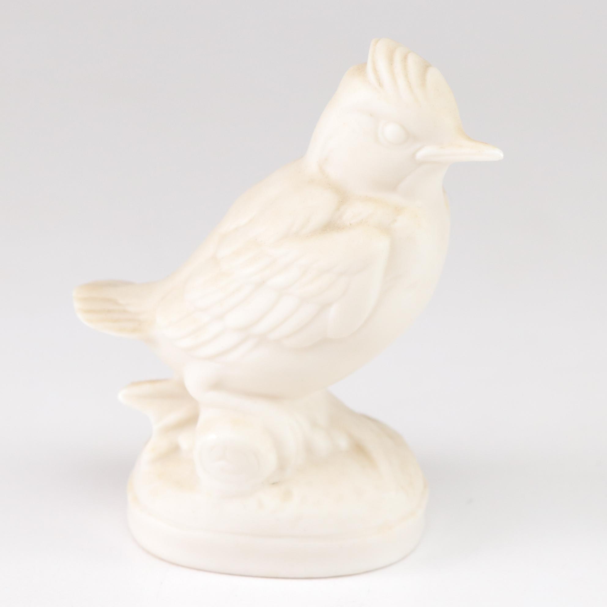 Hobbyist Bisque Porcelain Cardinal and Angel Figurines | EBTH