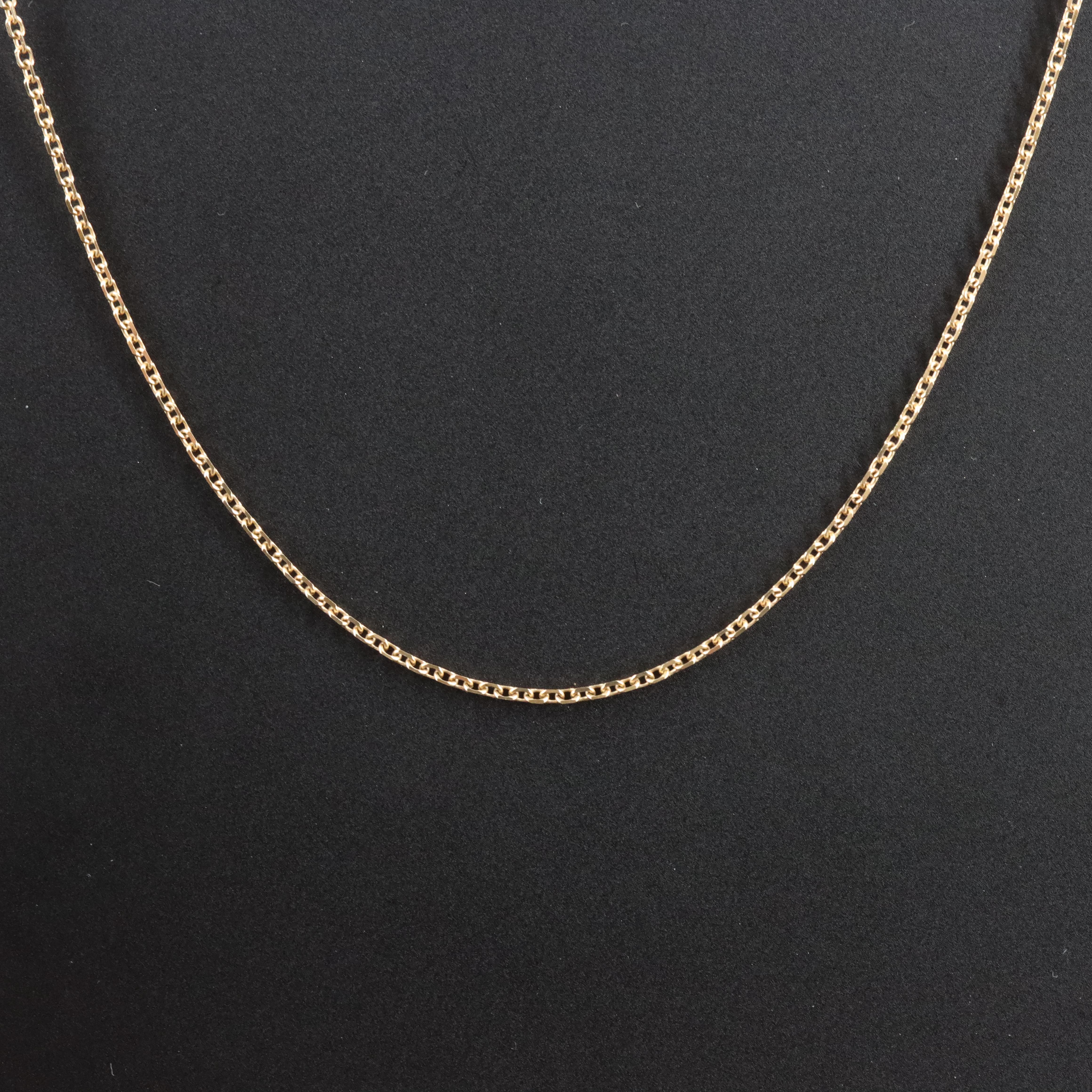 14K Cable Chain Necklace | EBTH