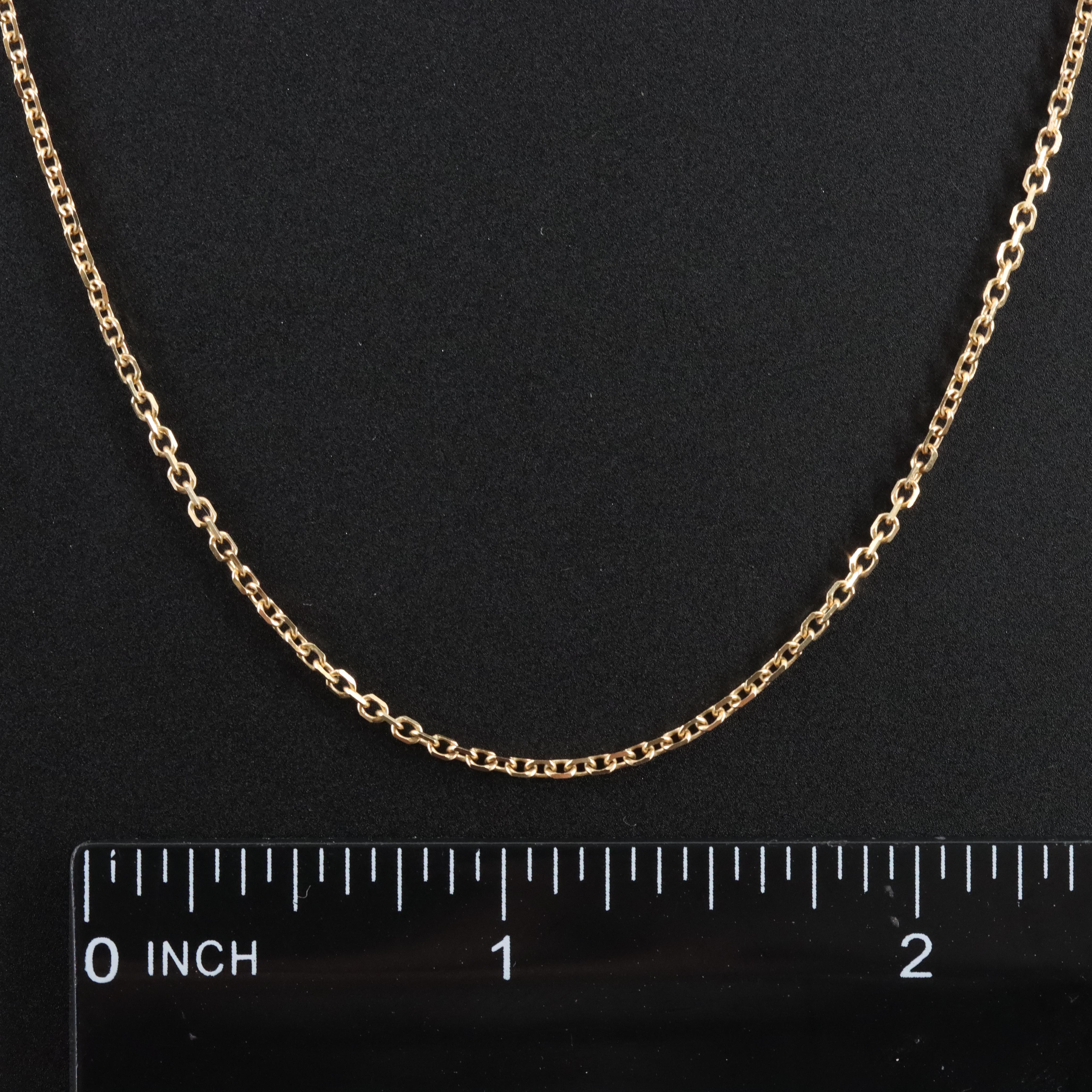 14K Cable Chain Necklace | EBTH