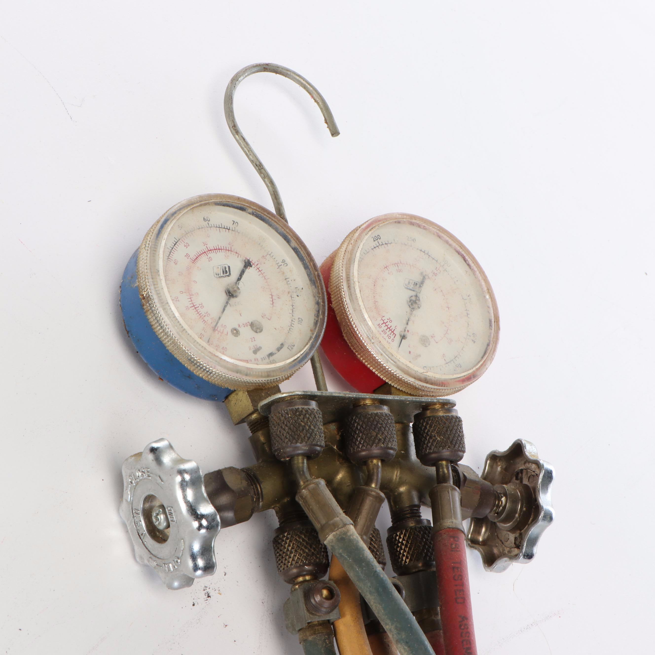 Tool Box with Clamps, Calipers, Drill Bits, Drum Auger and More Tools ...