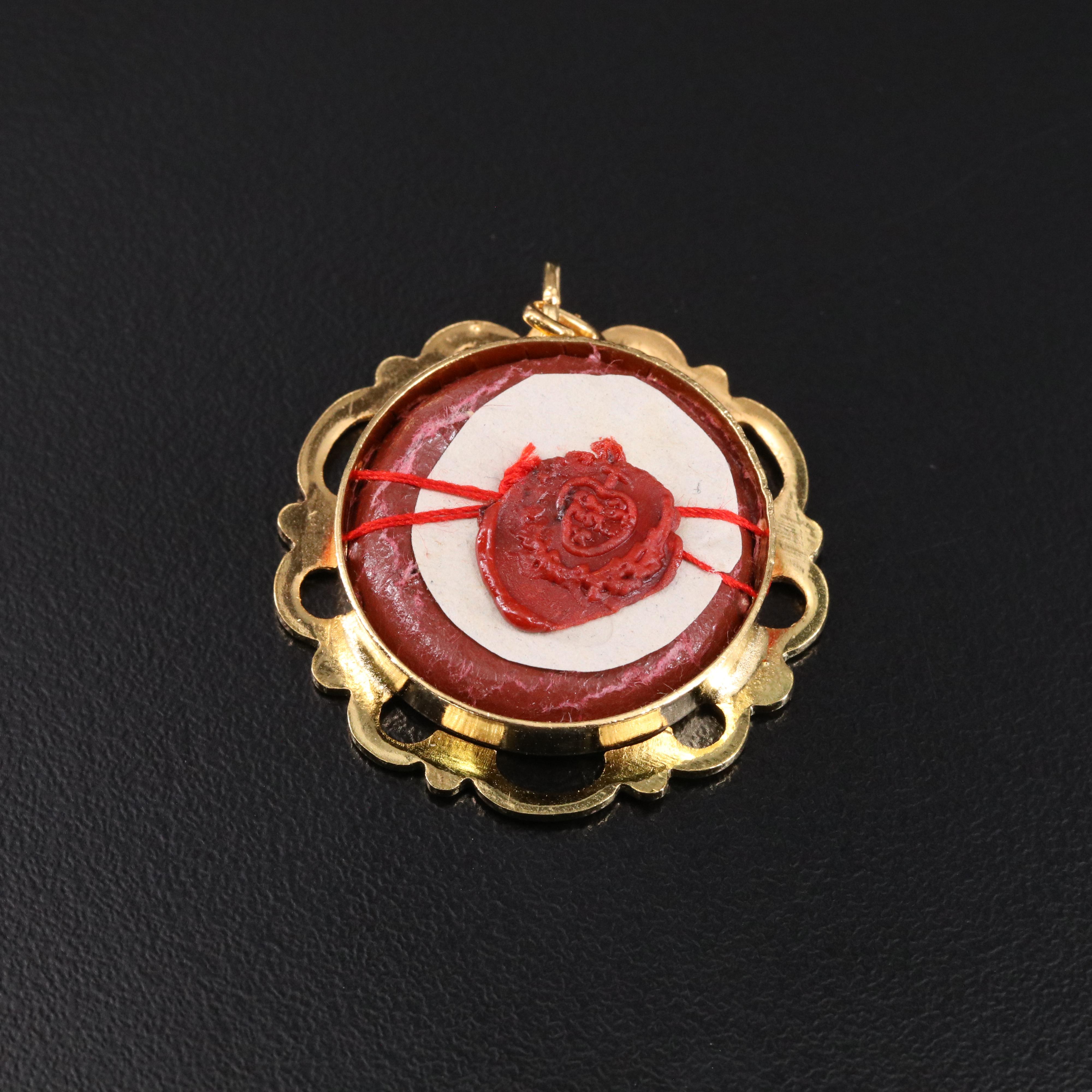 First Class Relics of Beatified Figures and Saint in Reliquary with ...