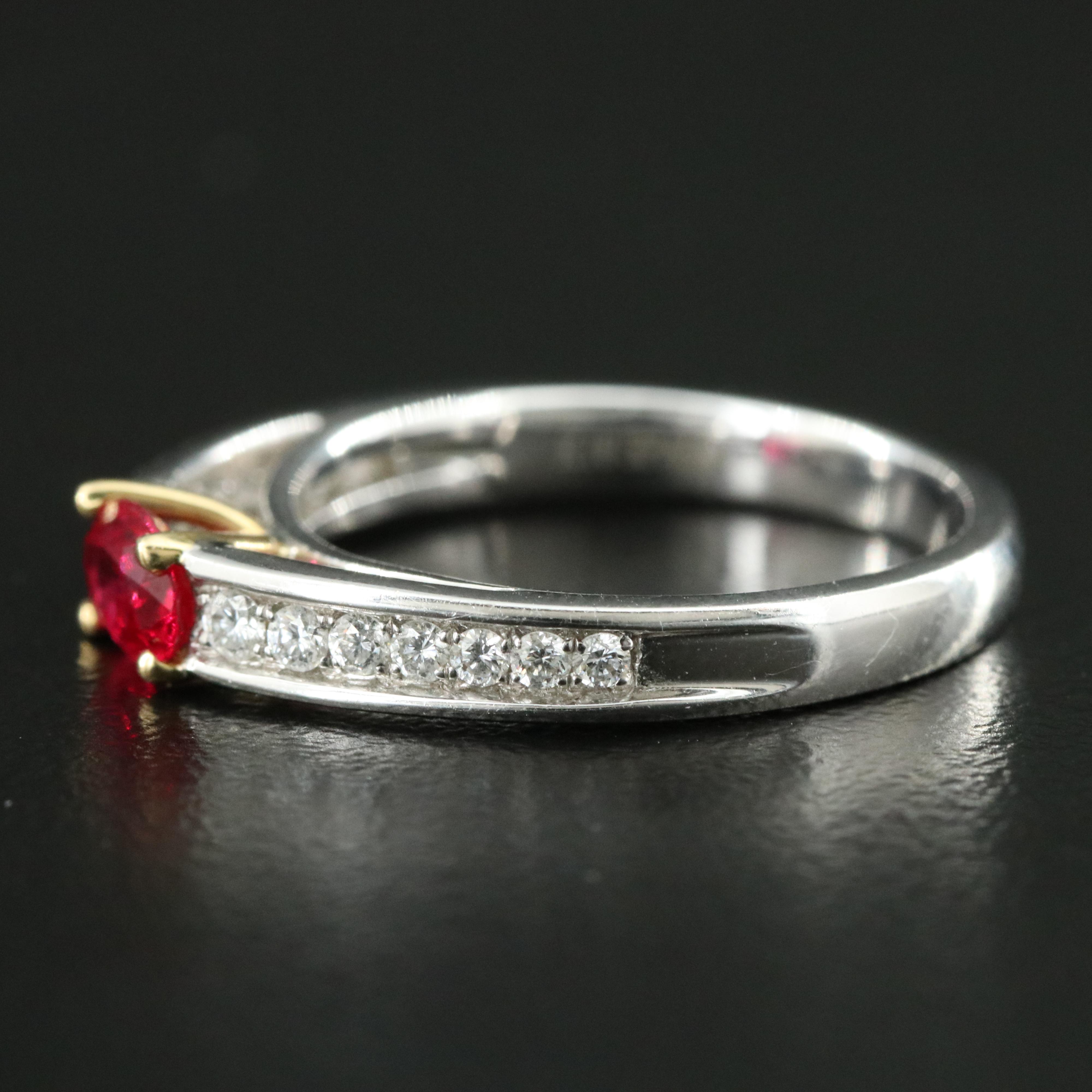 Spark 18K Ruby and Diamond Ring | EBTH