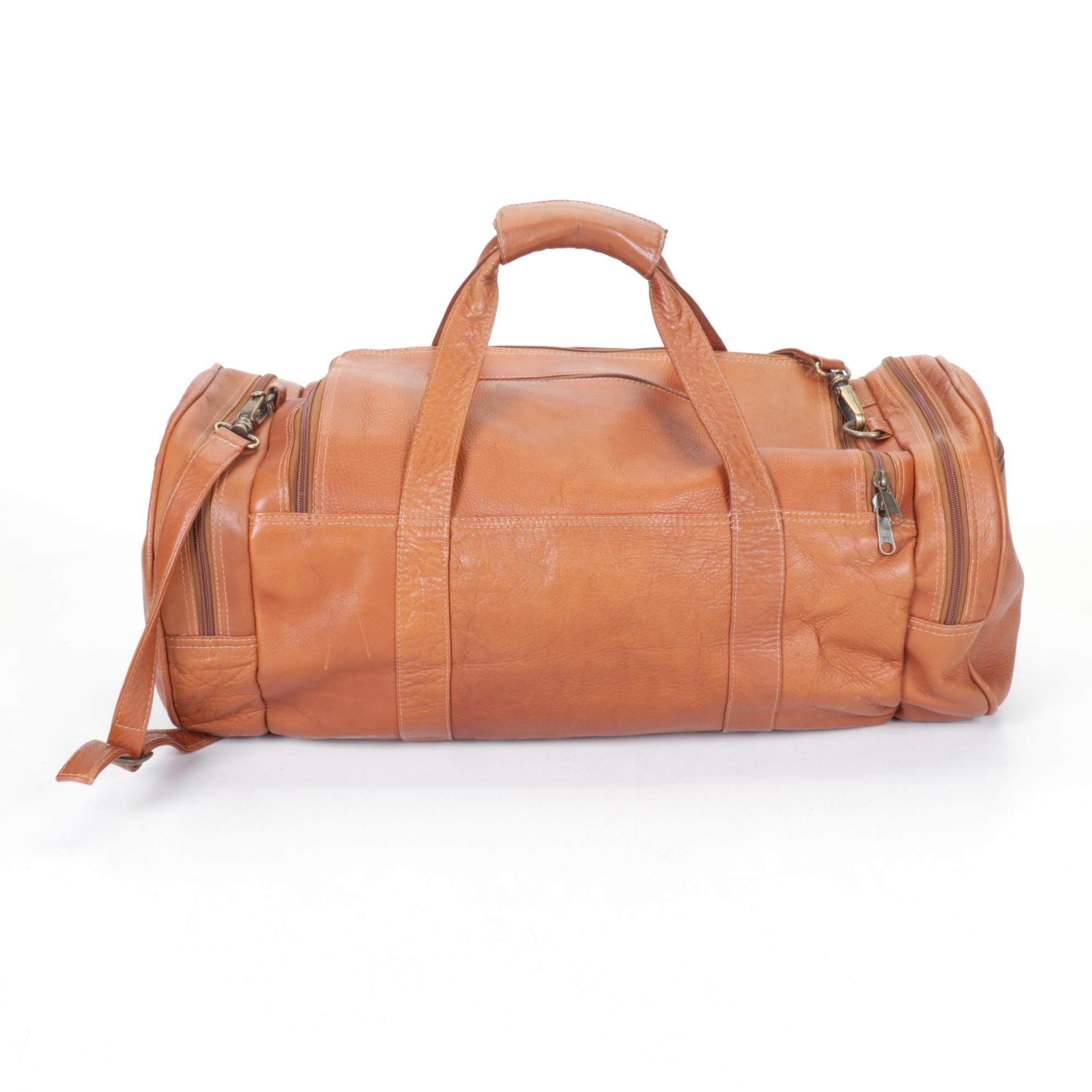 Leather Weekend Duffel Bag by EKA | EBTH