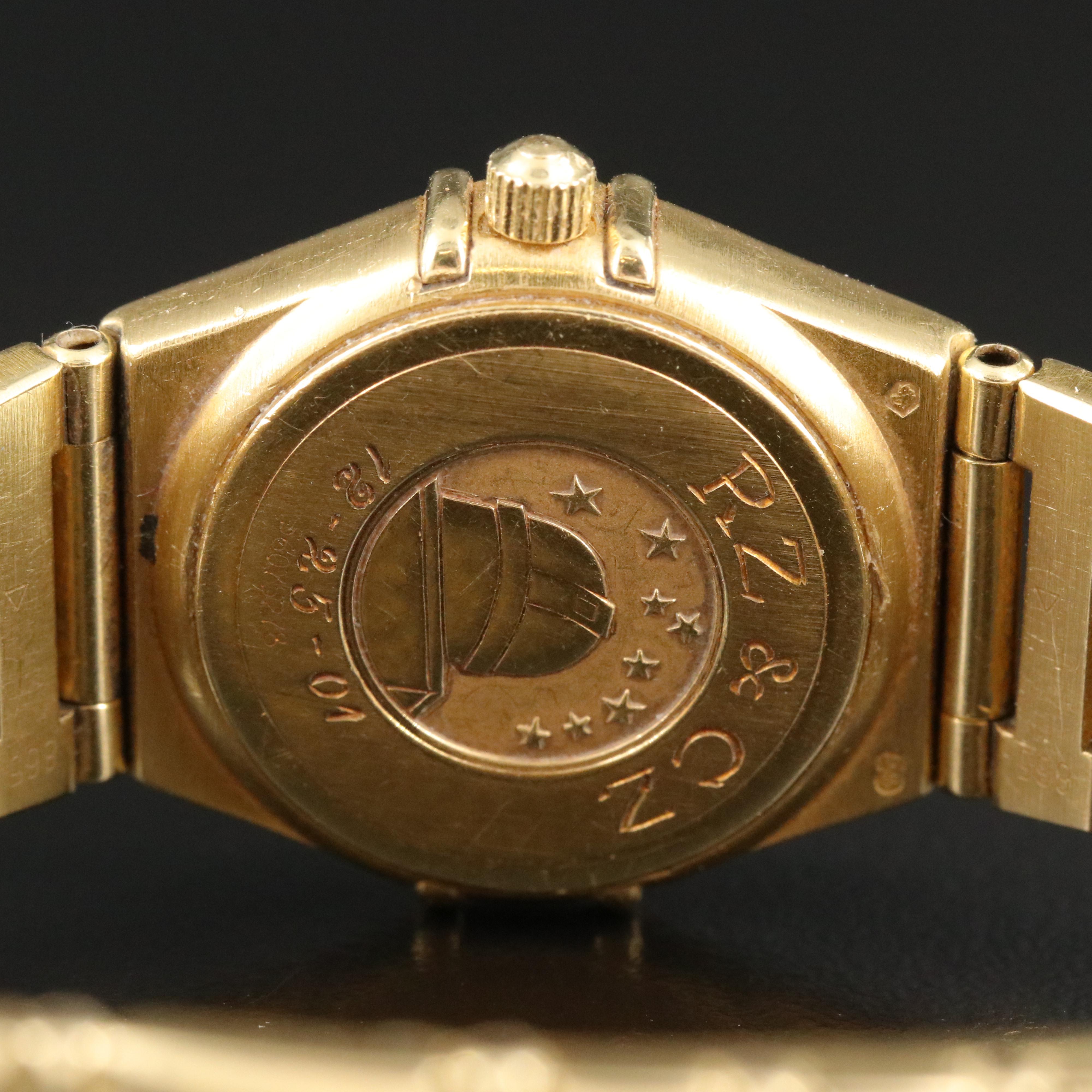 1980 Omega Constellation Factory Diamond Mother-of-Pearl Dial and Bezel ...