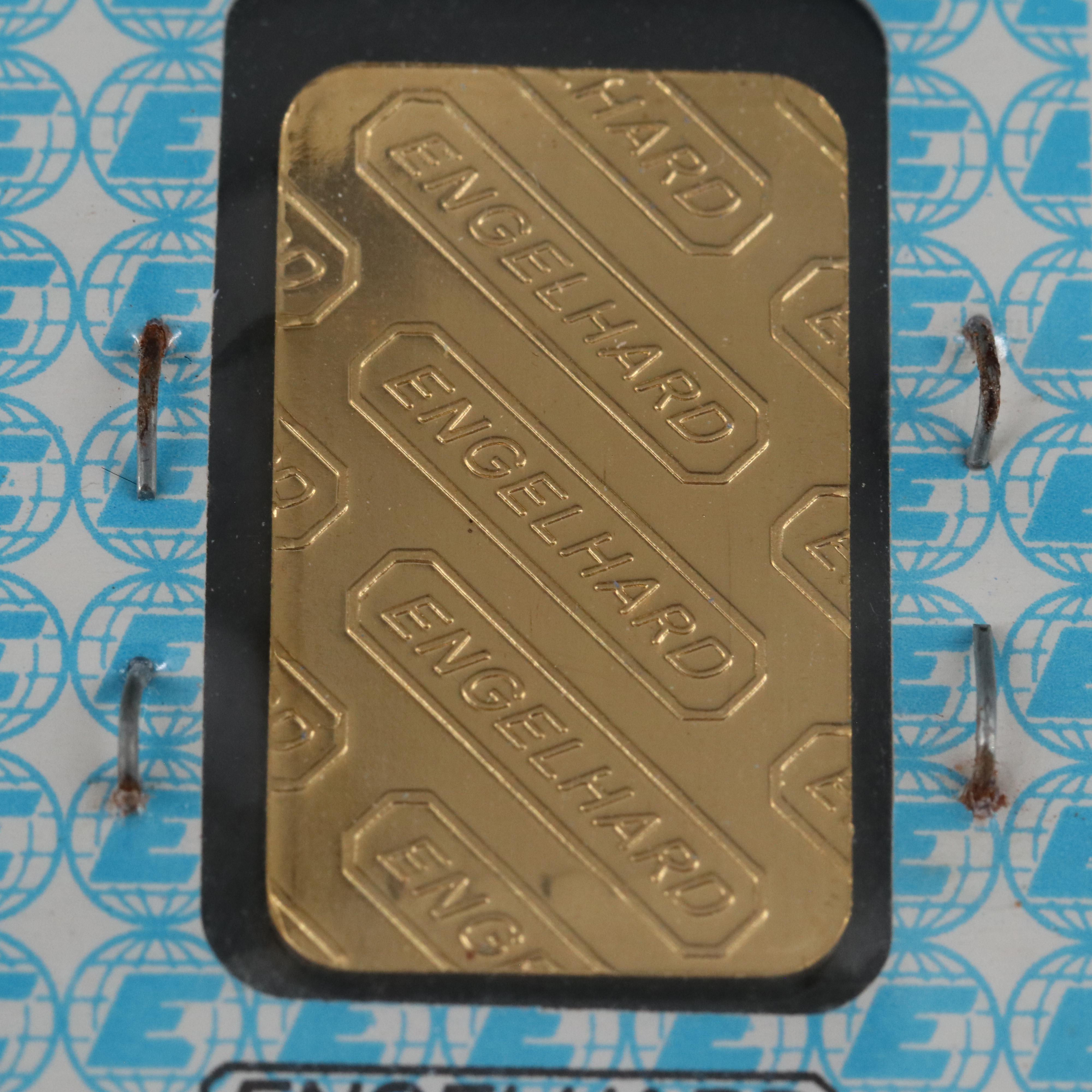 Group of Engelhard .9999 Fine Gold Bars | EBTH